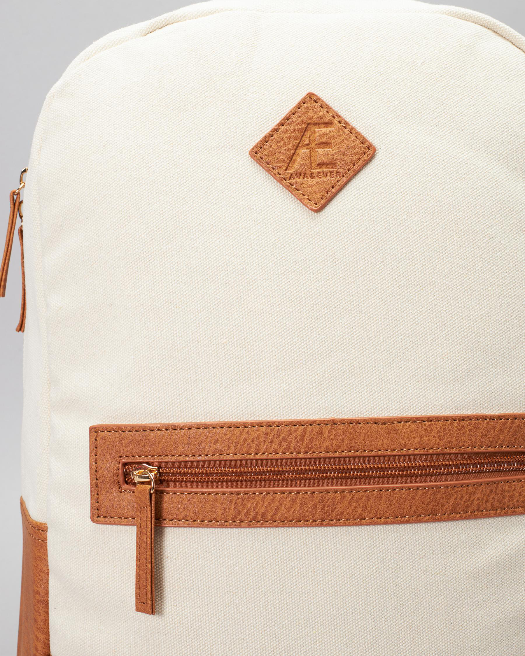 Shop Ava And Ever Andy Backpack In Cream/tan - Fast Shipping & Easy ...