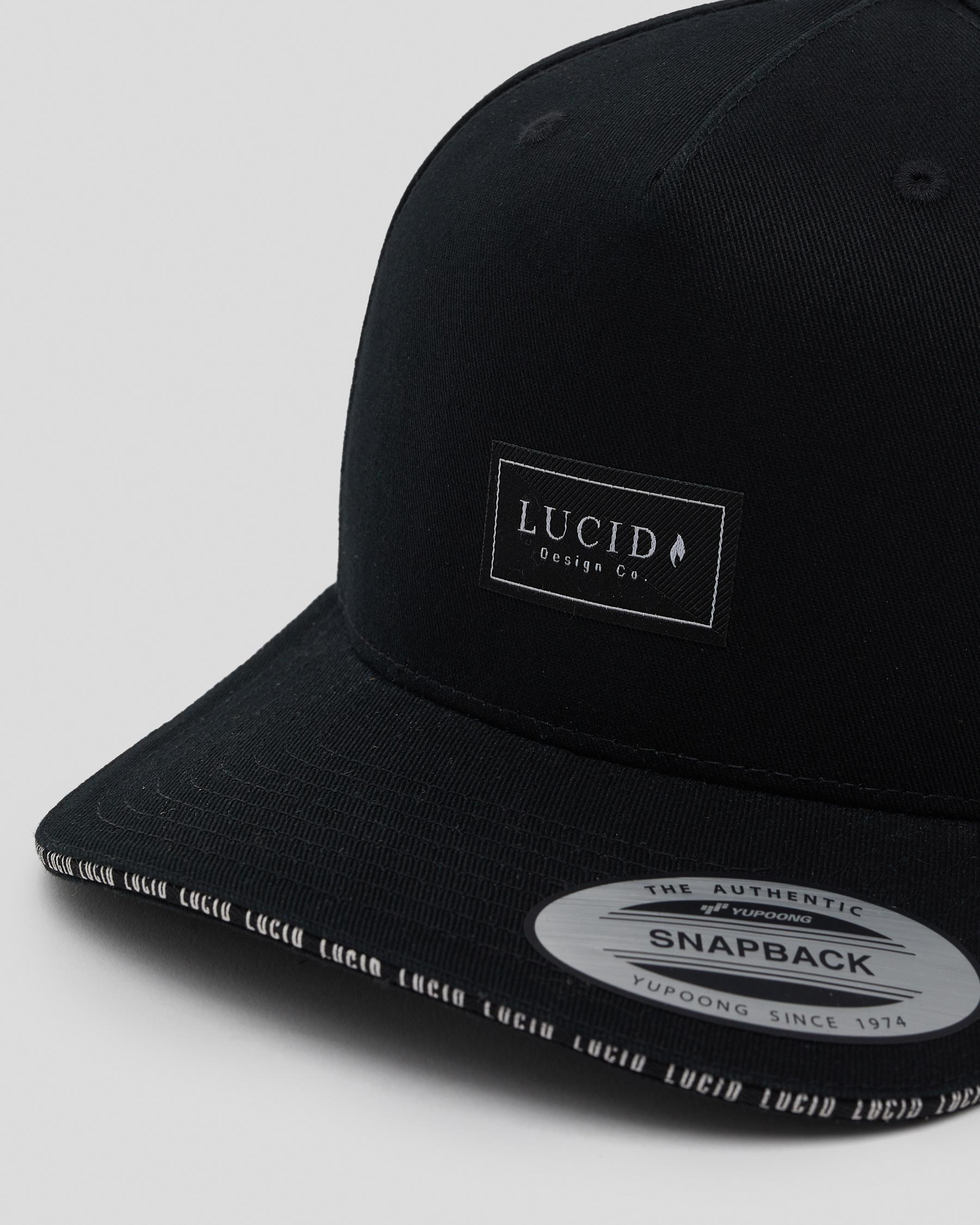 Lucid Pinnacle Cap In Black - Fast Shipping & Easy Returns - City Beach ...