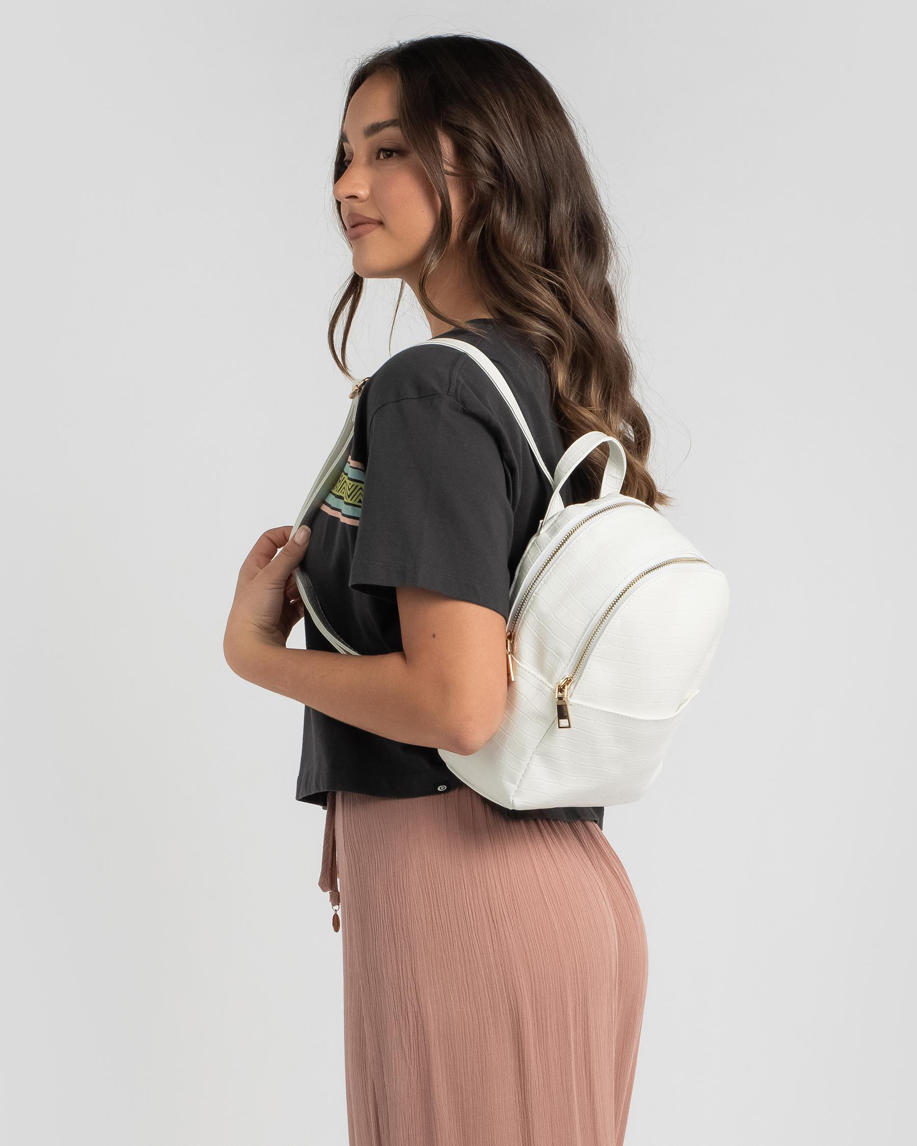 Shop Ava And Ever Myla Backpack In White - Fast Shipping & Easy Returns ...