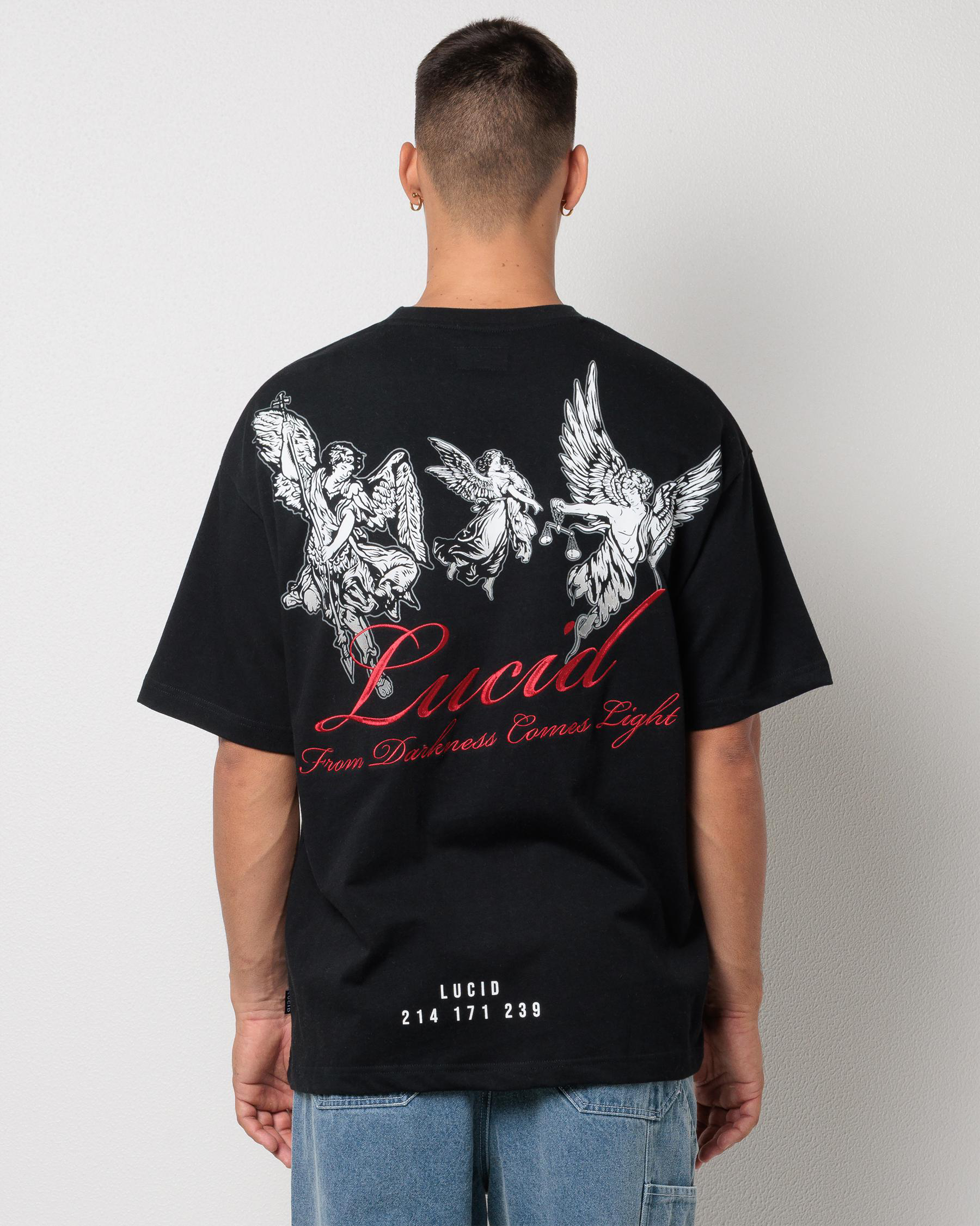Shop Lucid Celestia T-Shirt In Black - Fast Shipping & Easy Returns ...