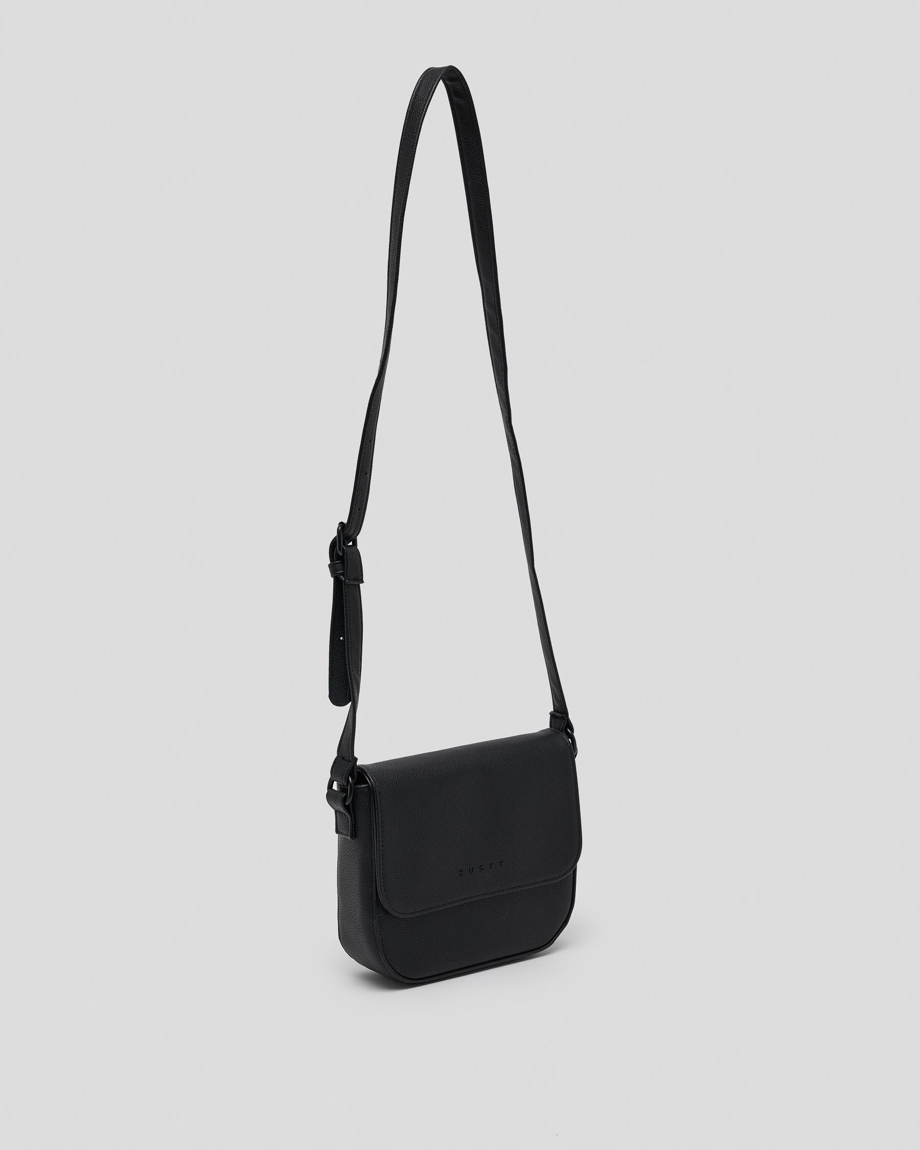 Shop Rusty Soulful Side Bag In Black - Fast Shipping & Easy Returns ...