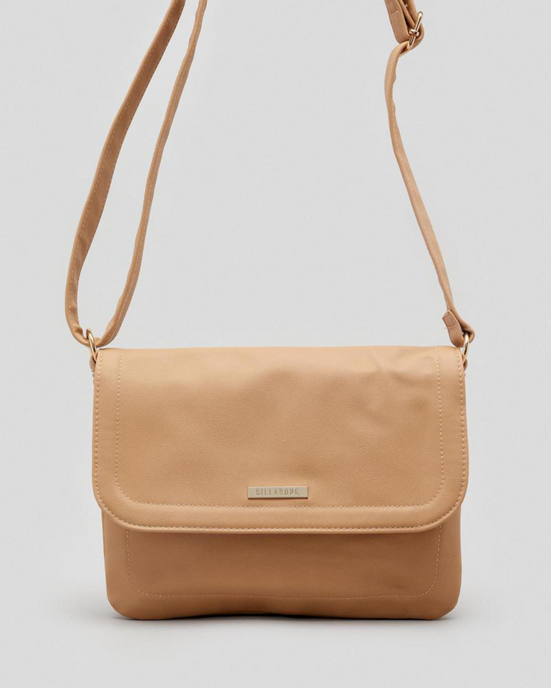 Shop Billabong Sutton Hand Bag In Tan - Fast Shipping & Easy Returns ...