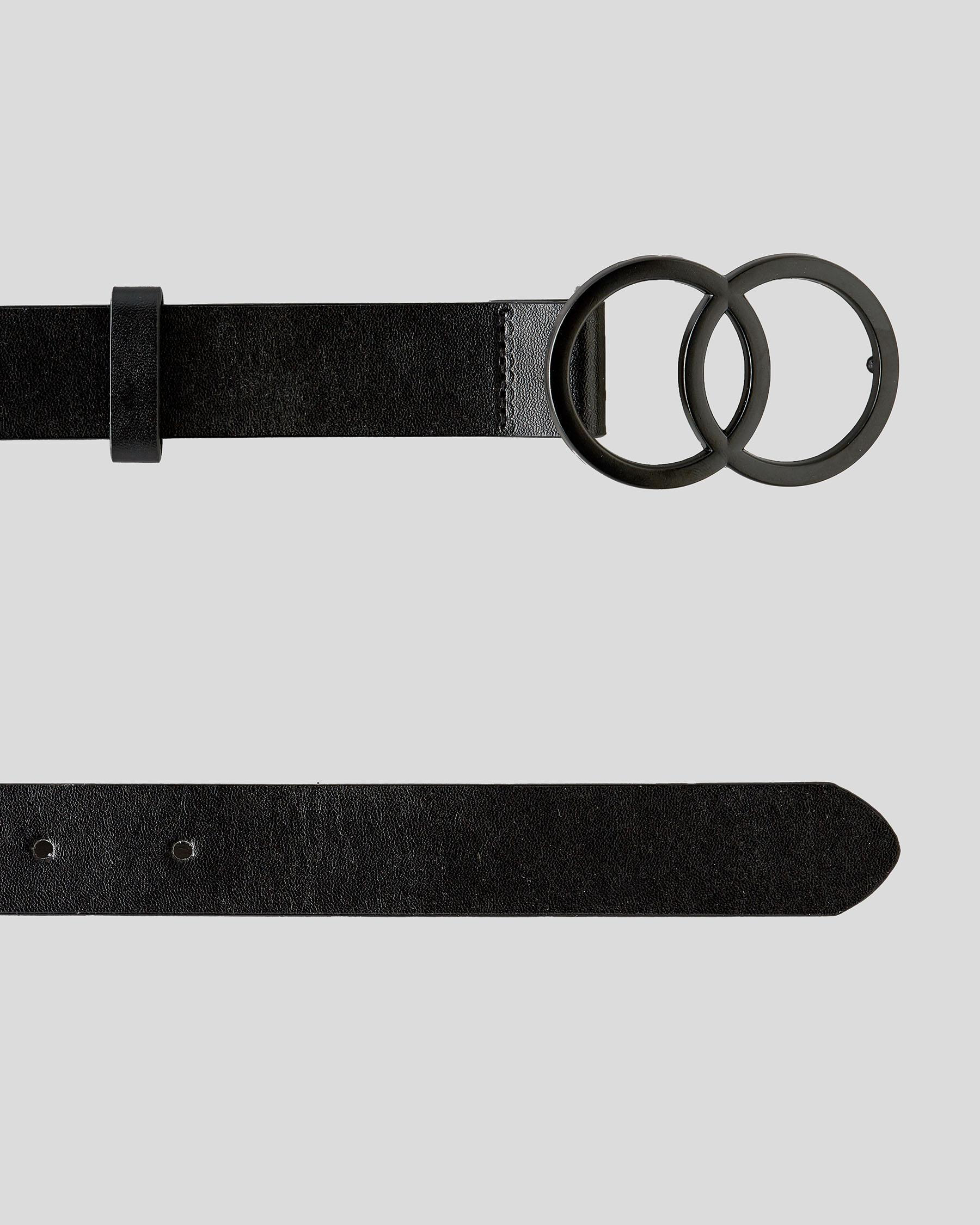 Shop Ava And Ever Jane Belt In Black - Fast Shipping & Easy Returns ...