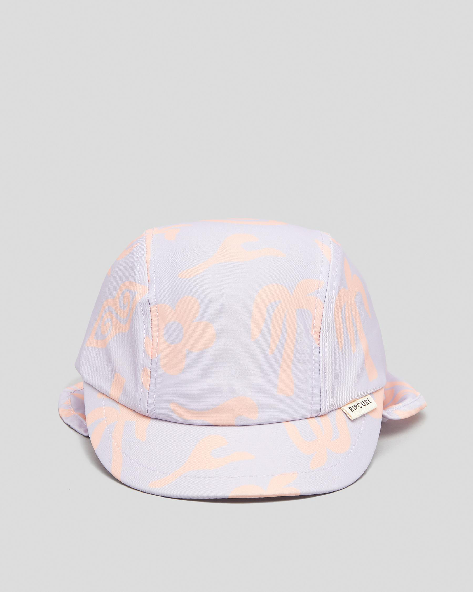 Shop Rip Curl Toddlers' Low Tide Swim Cap In Lilac - Fast Shipping ...
