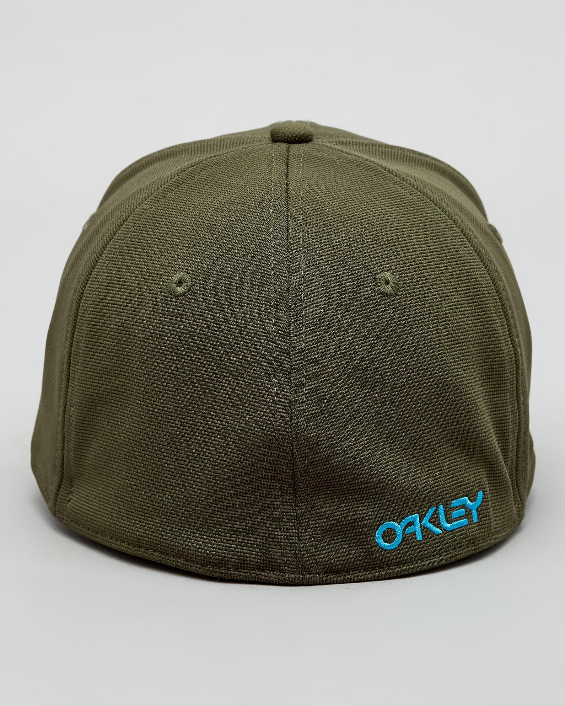 Shop Oakley Embossed Cap In Dark Brush - Fast Shipping & Easy Returns ...
