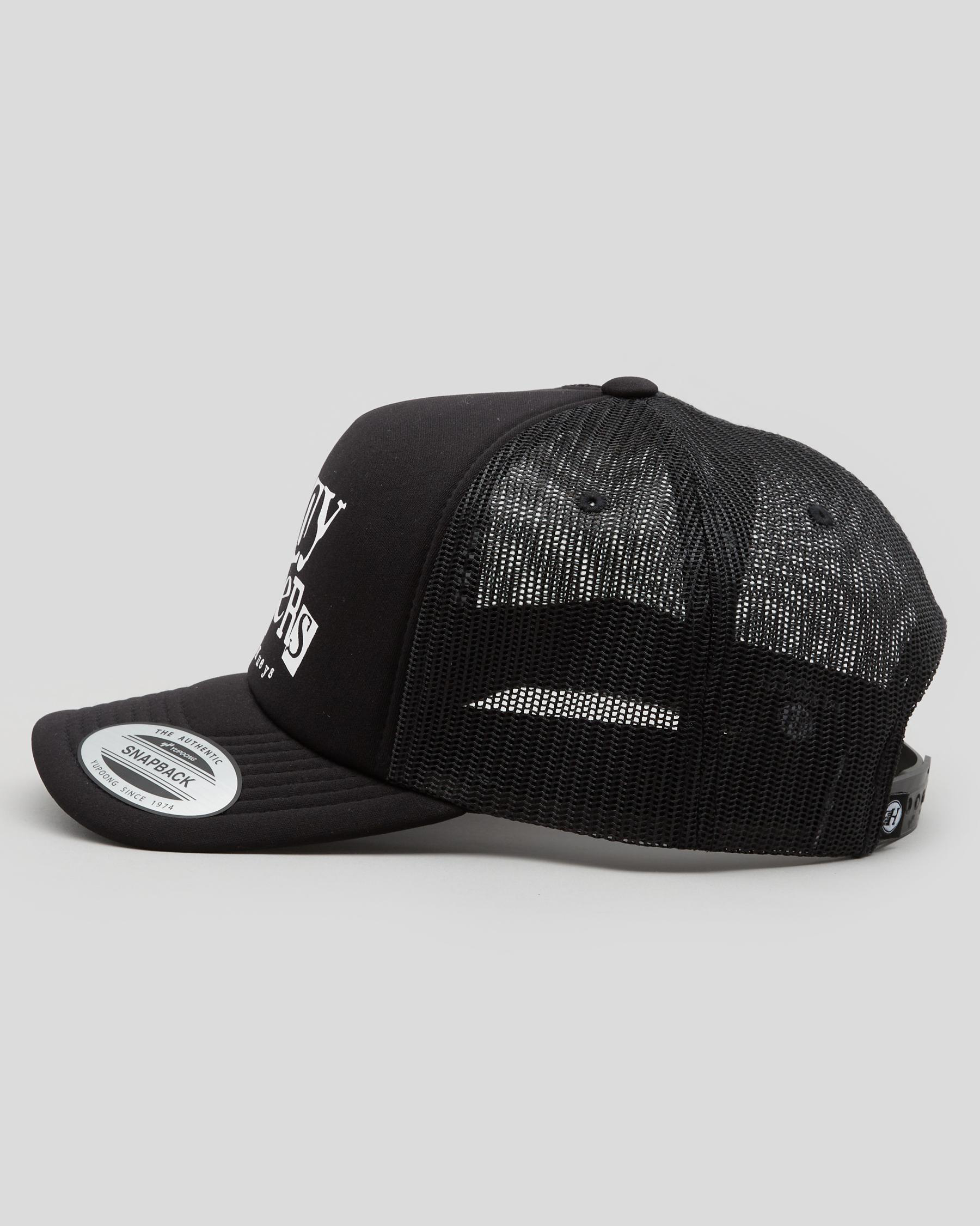 The Mad Hueys Ahoy Ransom Foam Trucker Cap In Black - FREE* Shipping ...