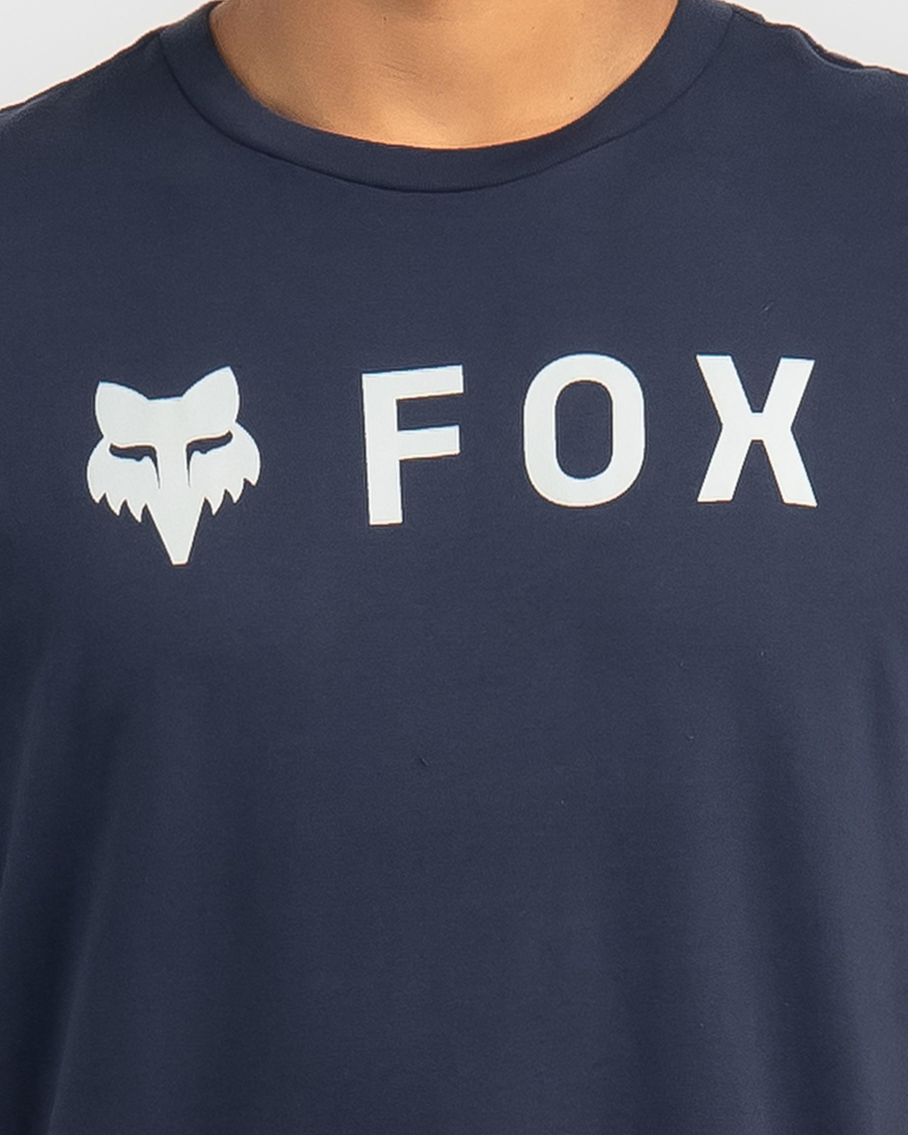 Shop Fox Absolute Premium T-Shirt In Midnight Navy - Fast Shipping ...