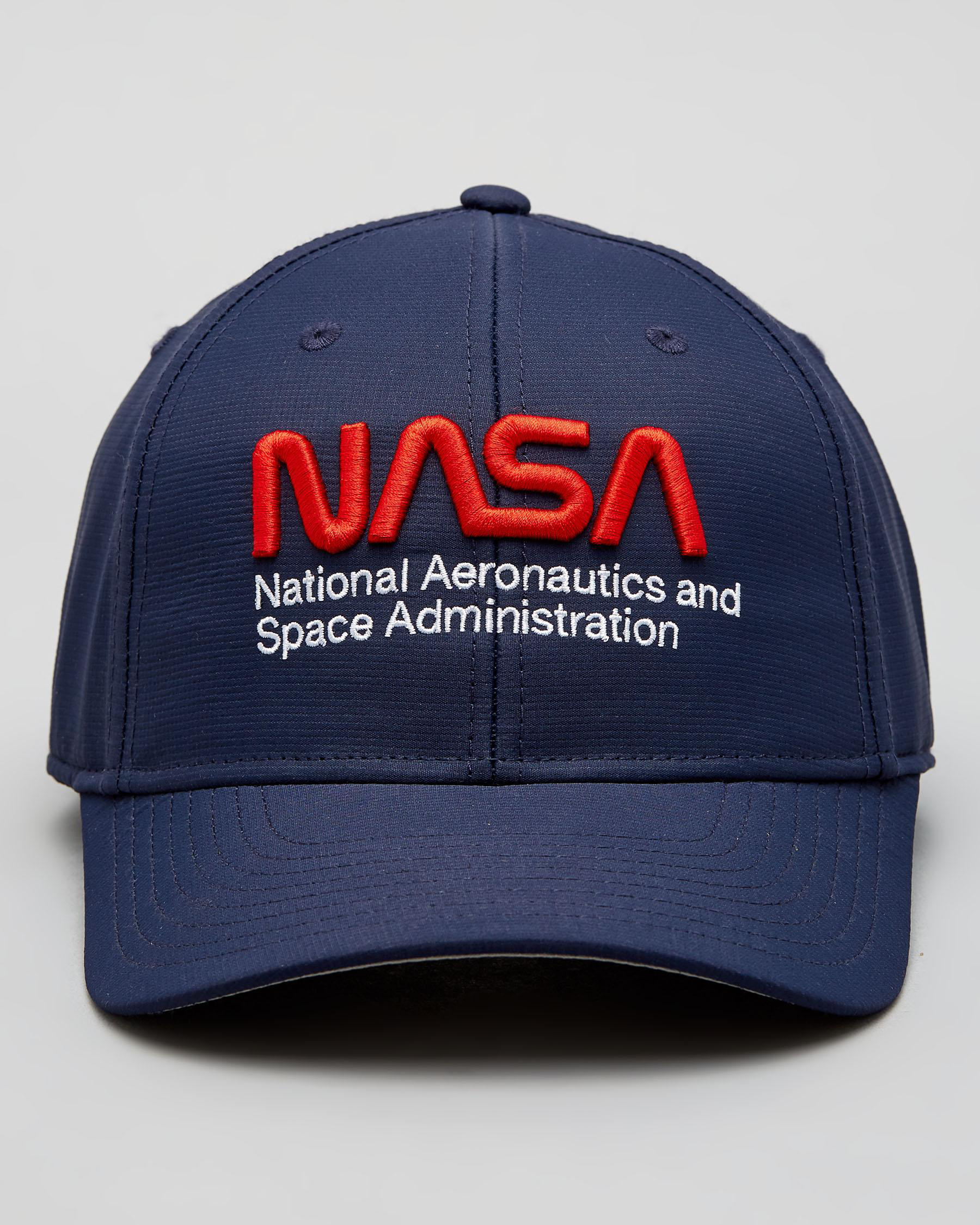 American Needle NASA Aero Bruxton Cap In Navy - FREE* Shipping & Easy ...