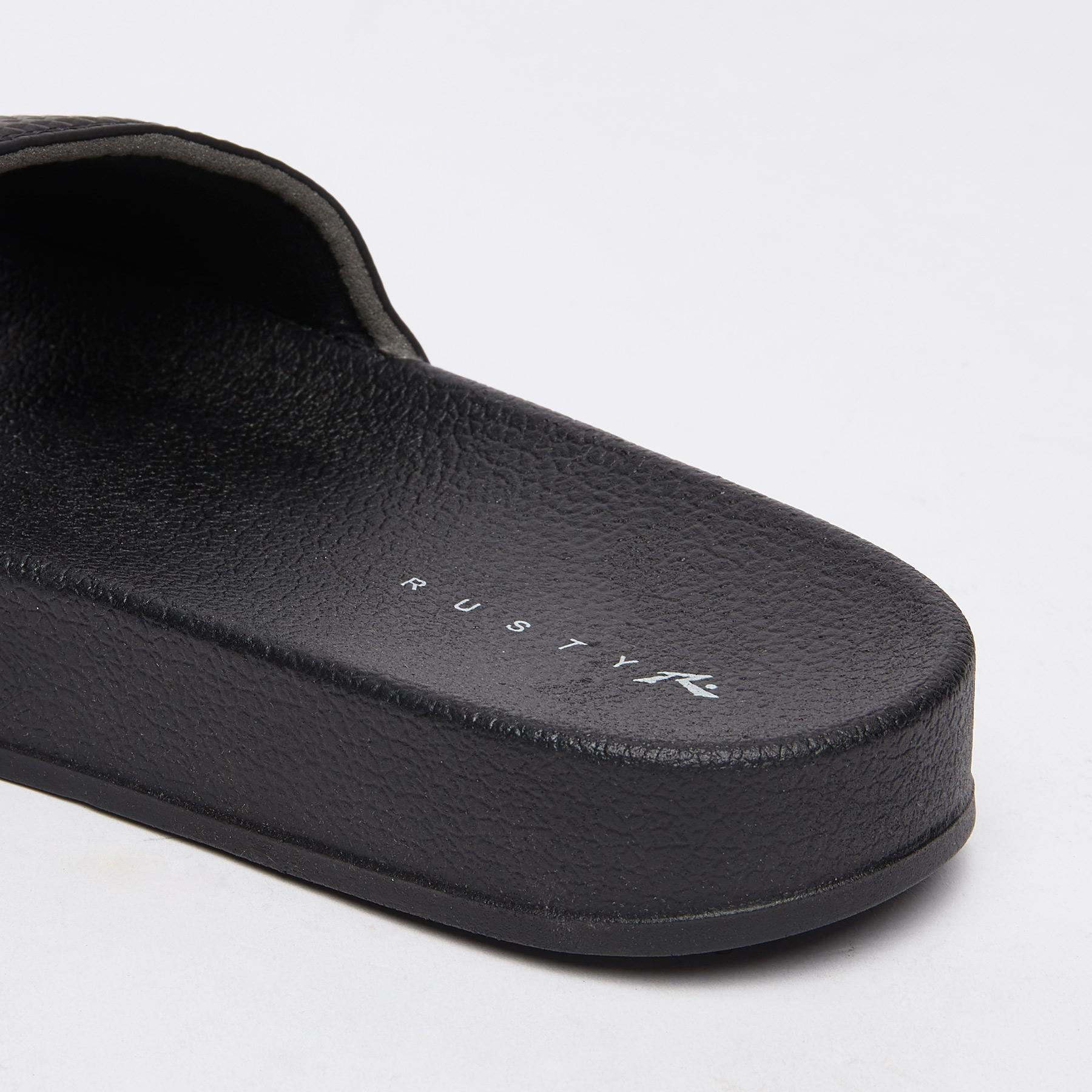 Shop Rusty Minimal Slides In Black Geo - Fast Shipping & Easy Returns ...
