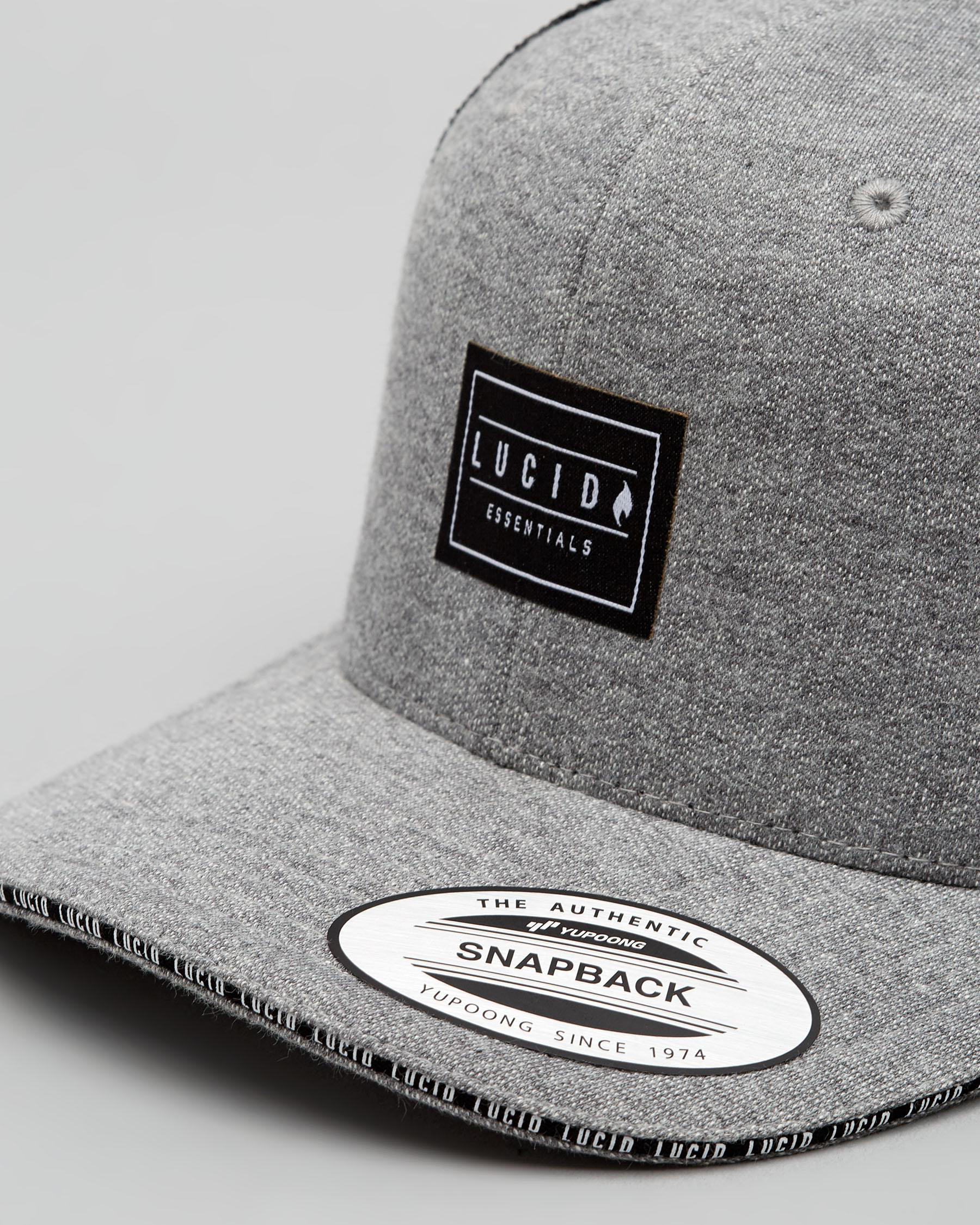 Shop Lucid Balance Trucker Cap In Grey/black - Fast Shipping & Easy ...