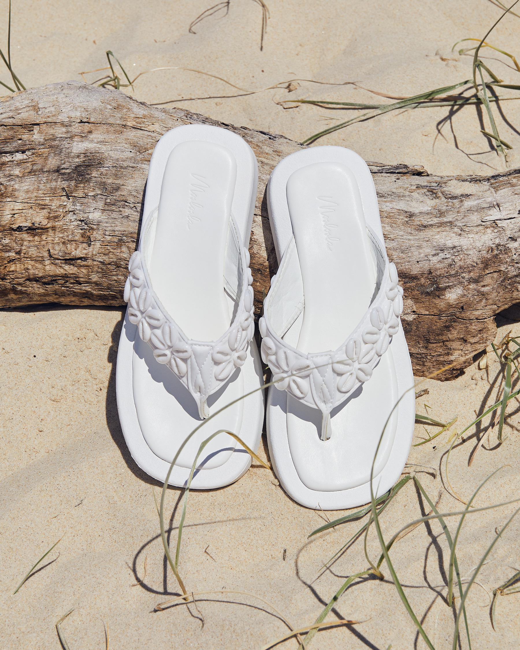 Shop Mooloola Seashell Sandal In Seashell - Fast Shipping & Easy ...