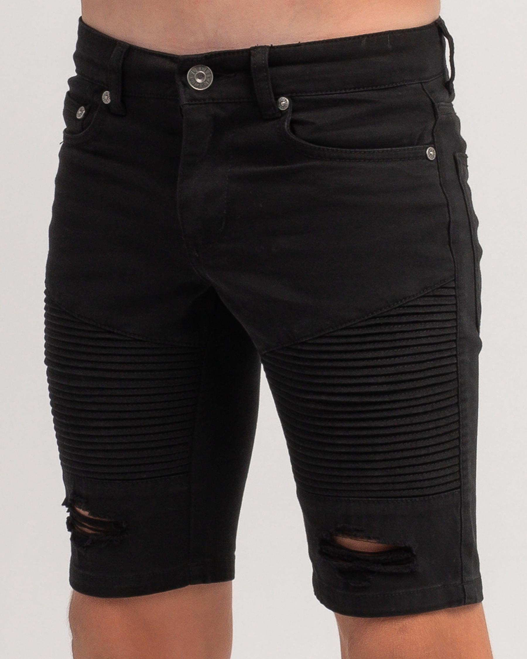 Shop Lucid Boys' Forged Walk Shorts In Black - Fast Shipping & Easy ...
