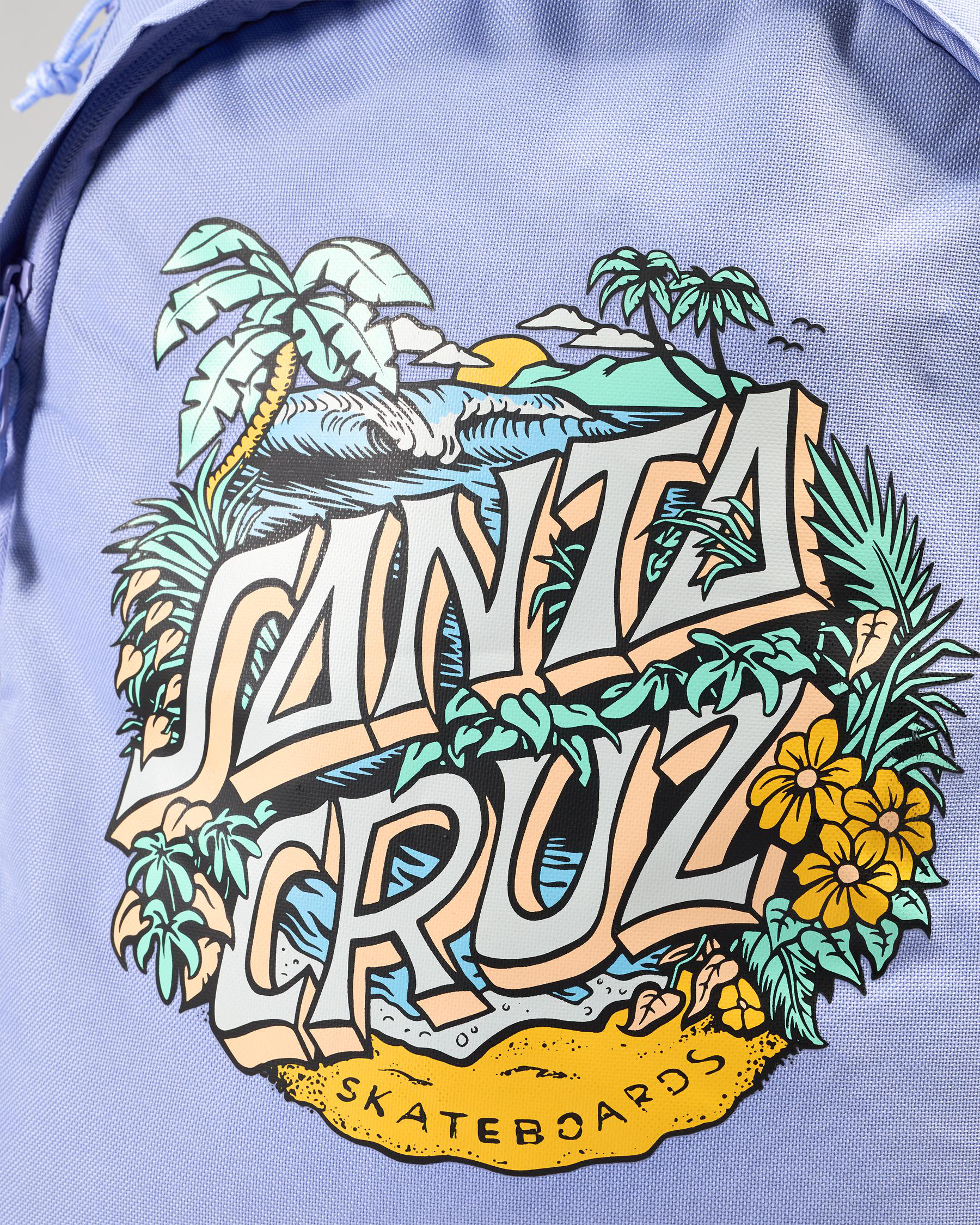 Shop Santa Cruz Aloha Dot Backpack In Iris - Fast Shipping & Easy ...