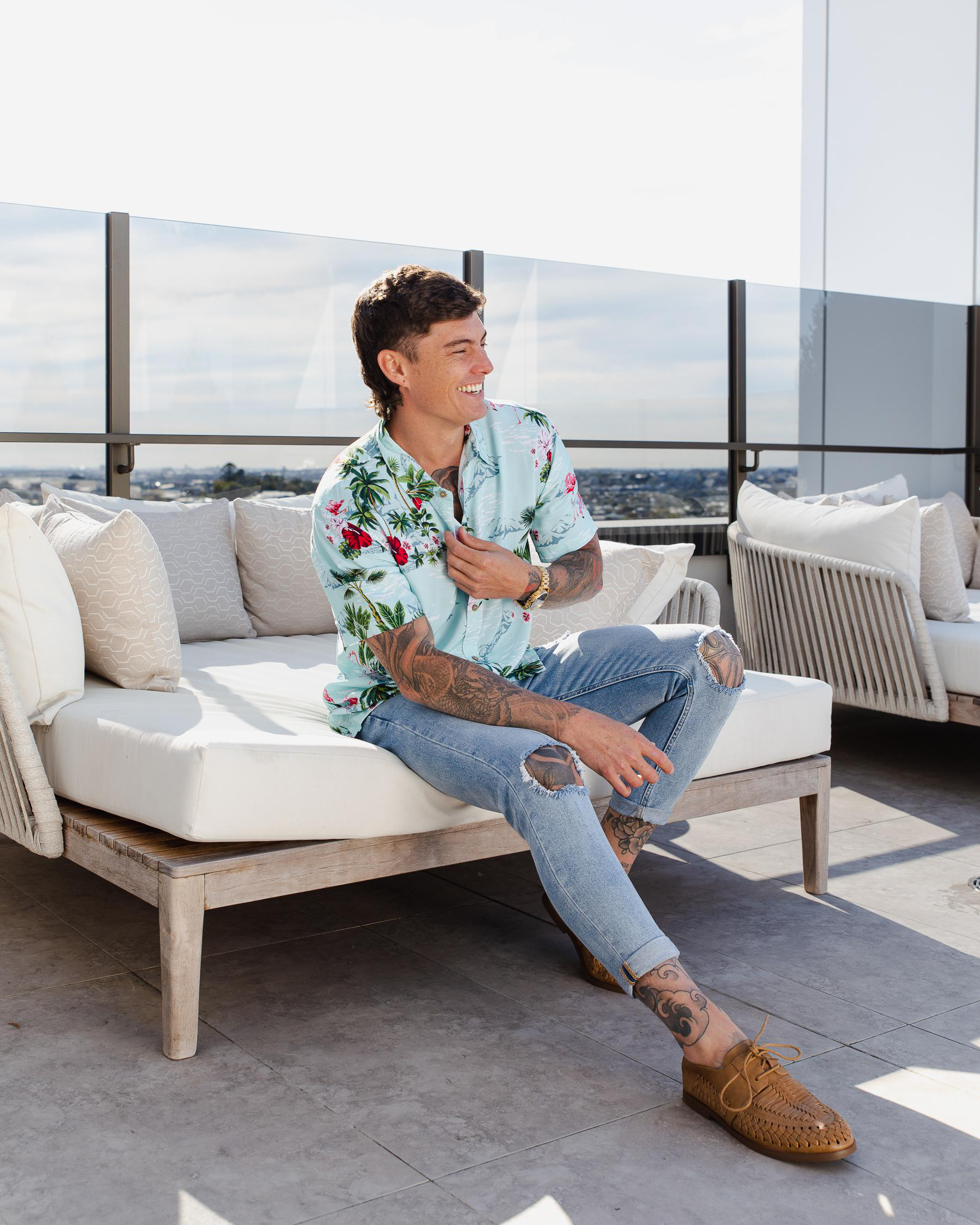 Shop Lucid Operator Jeans In Light Blue - Fast Shipping & Easy Returns ...