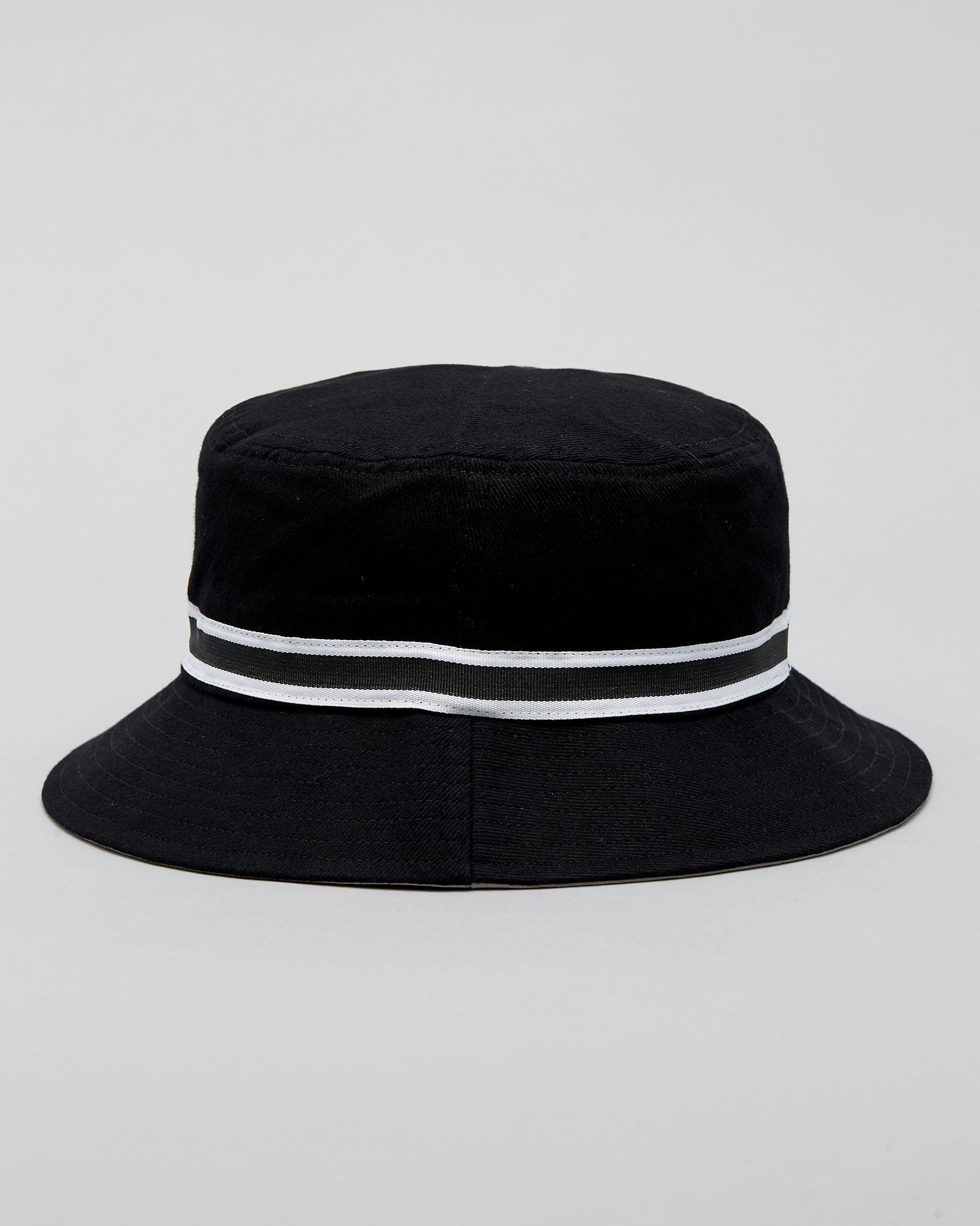 Shop Sparta Sundown Bucket Hat In Black/grey - Fast Shipping & Easy ...