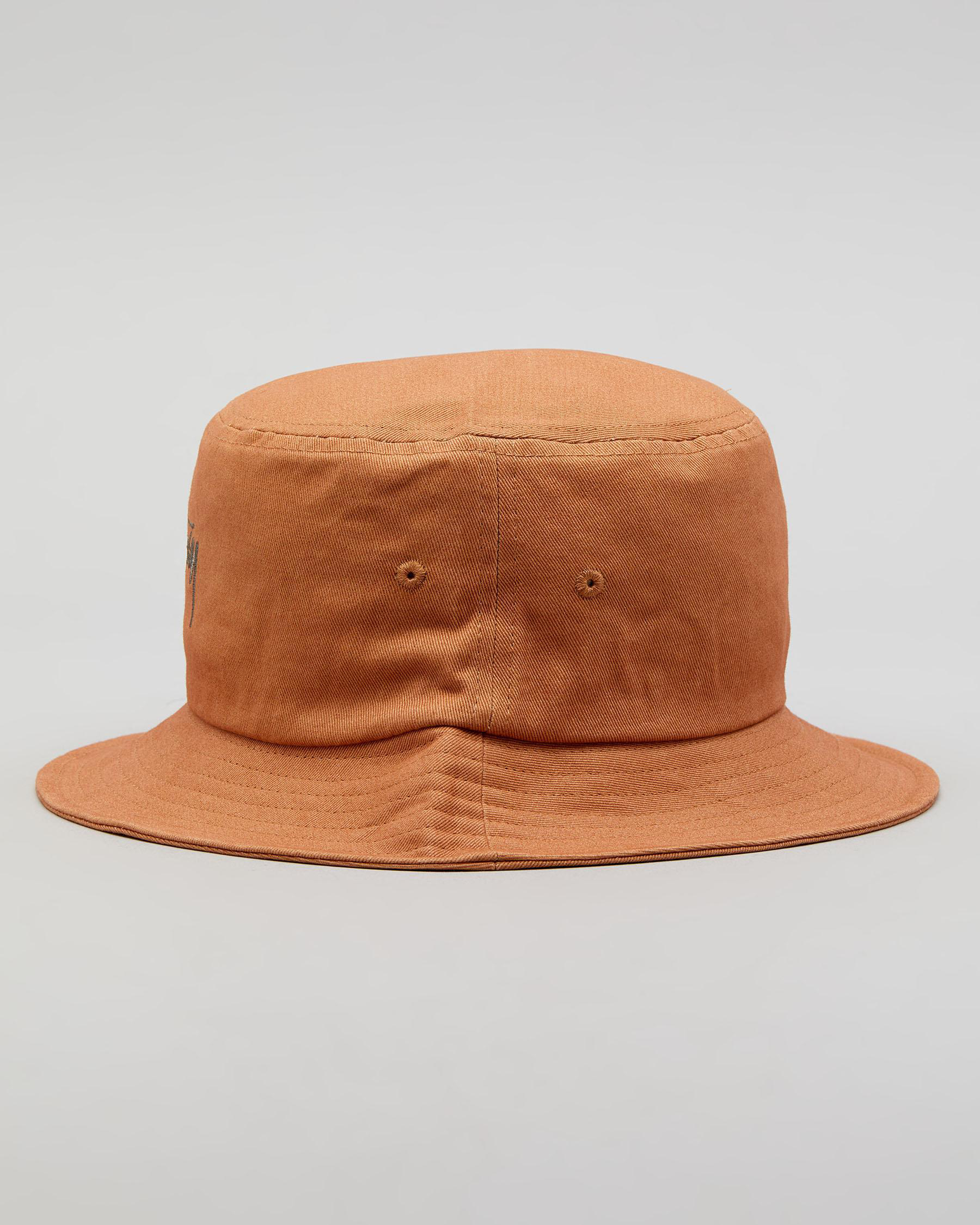Shop Stussy Stock Bucket Hat In Dusty Coral - Fast Shipping & Easy ...