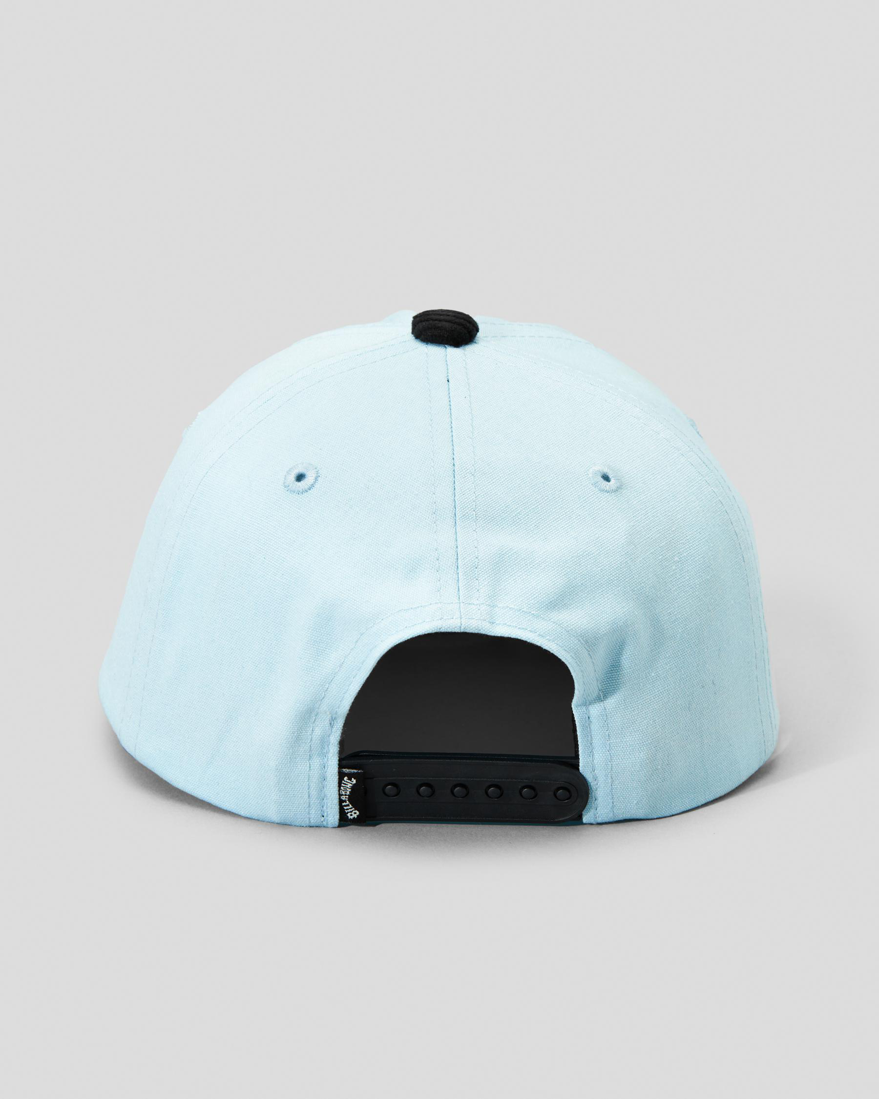 Shop Billabong Kanga Snapback Cap In Powder Blue - Fast Shipping & Easy ...