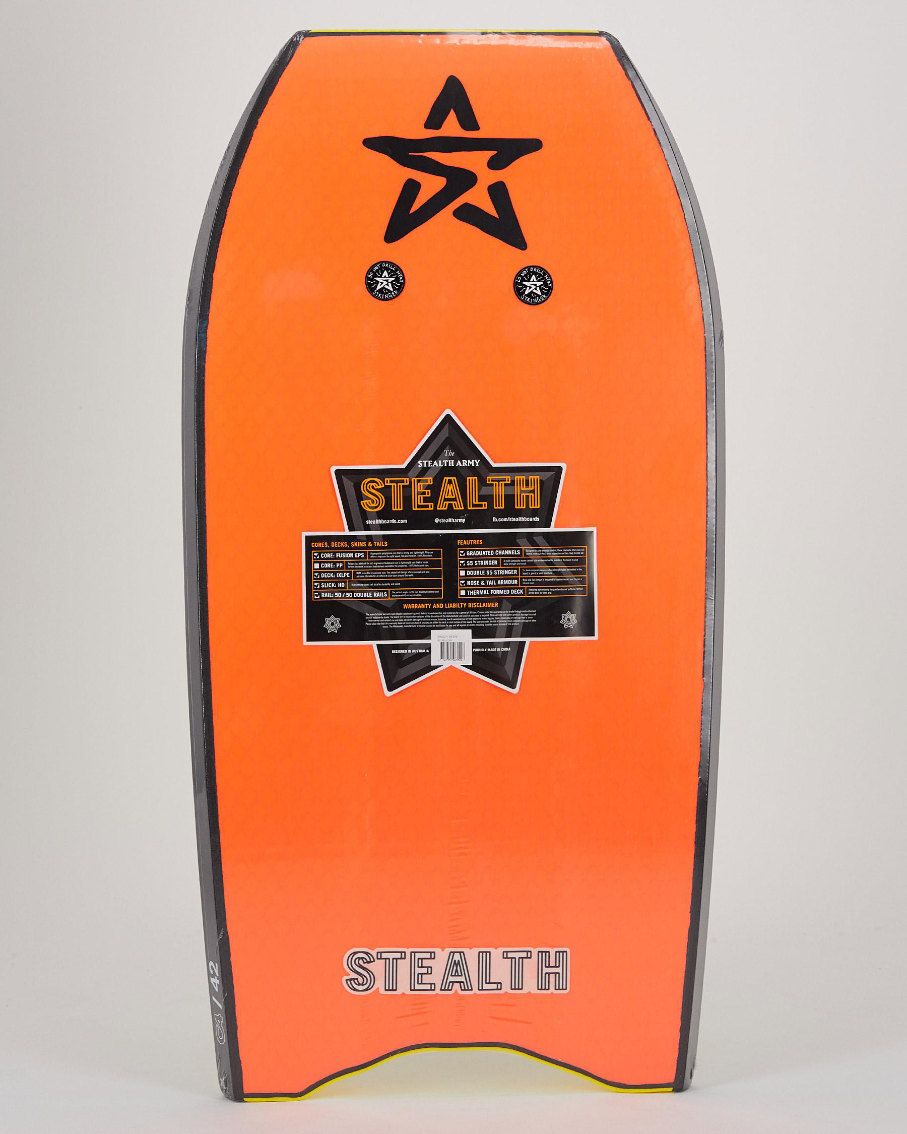 Shop Stealth C4 42" Bodyboard In Yellow - Fast Shipping & Easy Returns ...