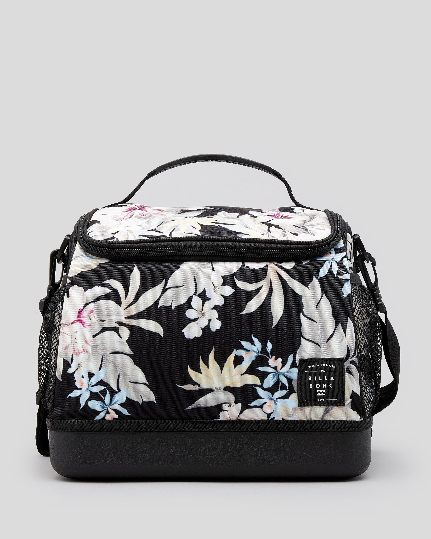 Billabong Tropicool Cooler Bag In Black Floral - FREE* Shipping & Easy ...