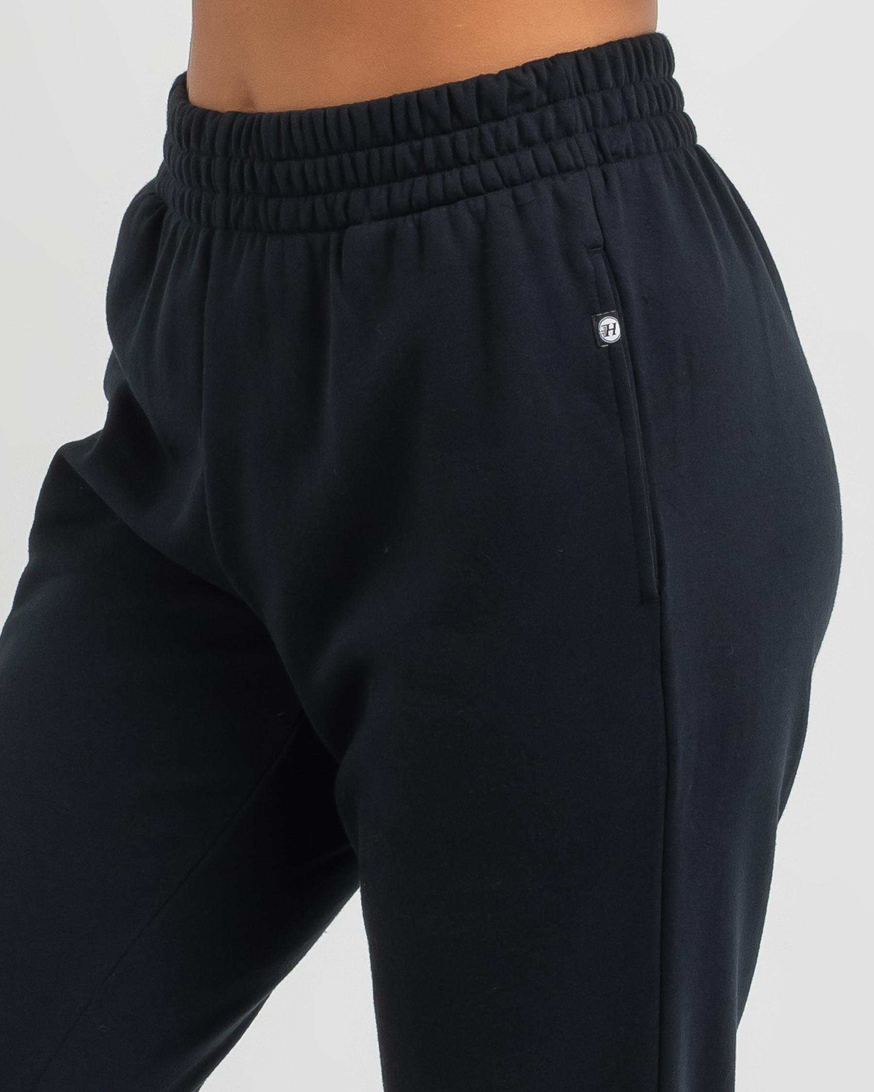 Shop The Mad Hueys Classic Track Pants In Black - Fast Shipping & Easy ...