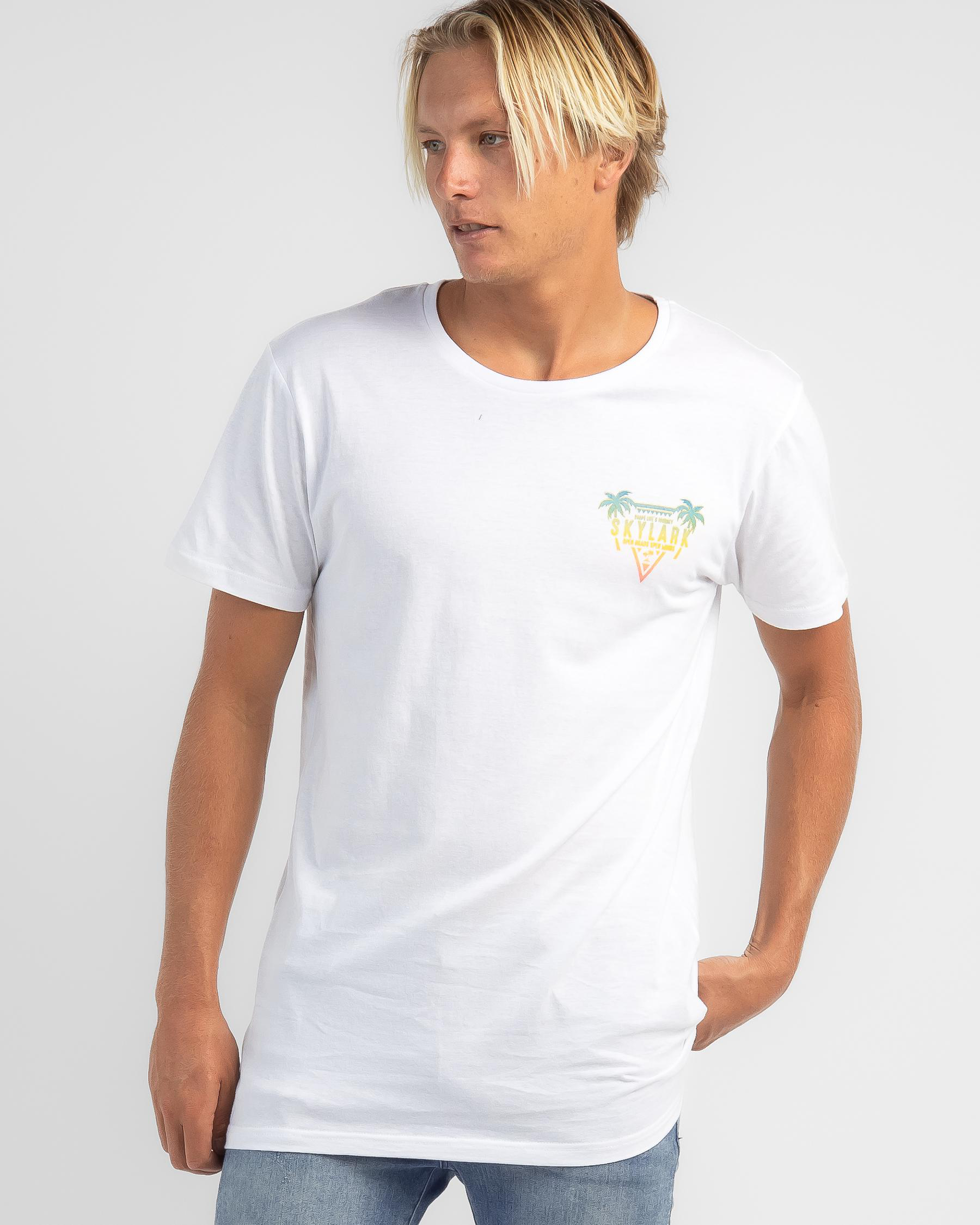 Shop Skylark Daze Off T-Shirt In White - Fast Shipping & Easy Returns ...