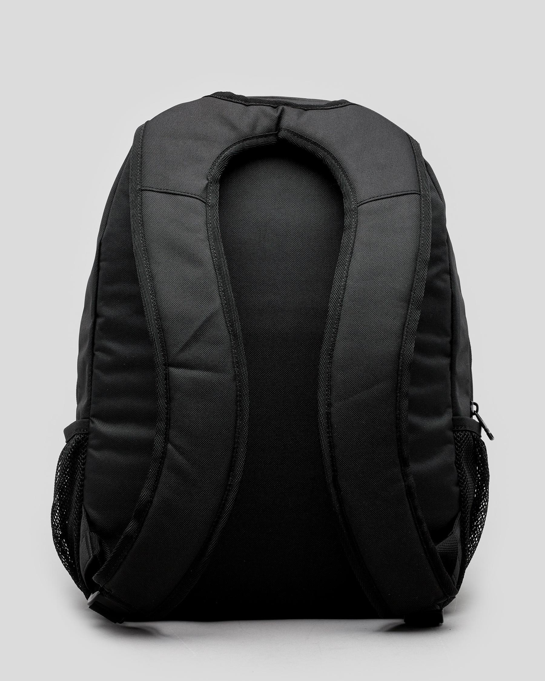 Shop Roxy Shadow Swell Solid Logo Backpack In Anthracite - Fast ...