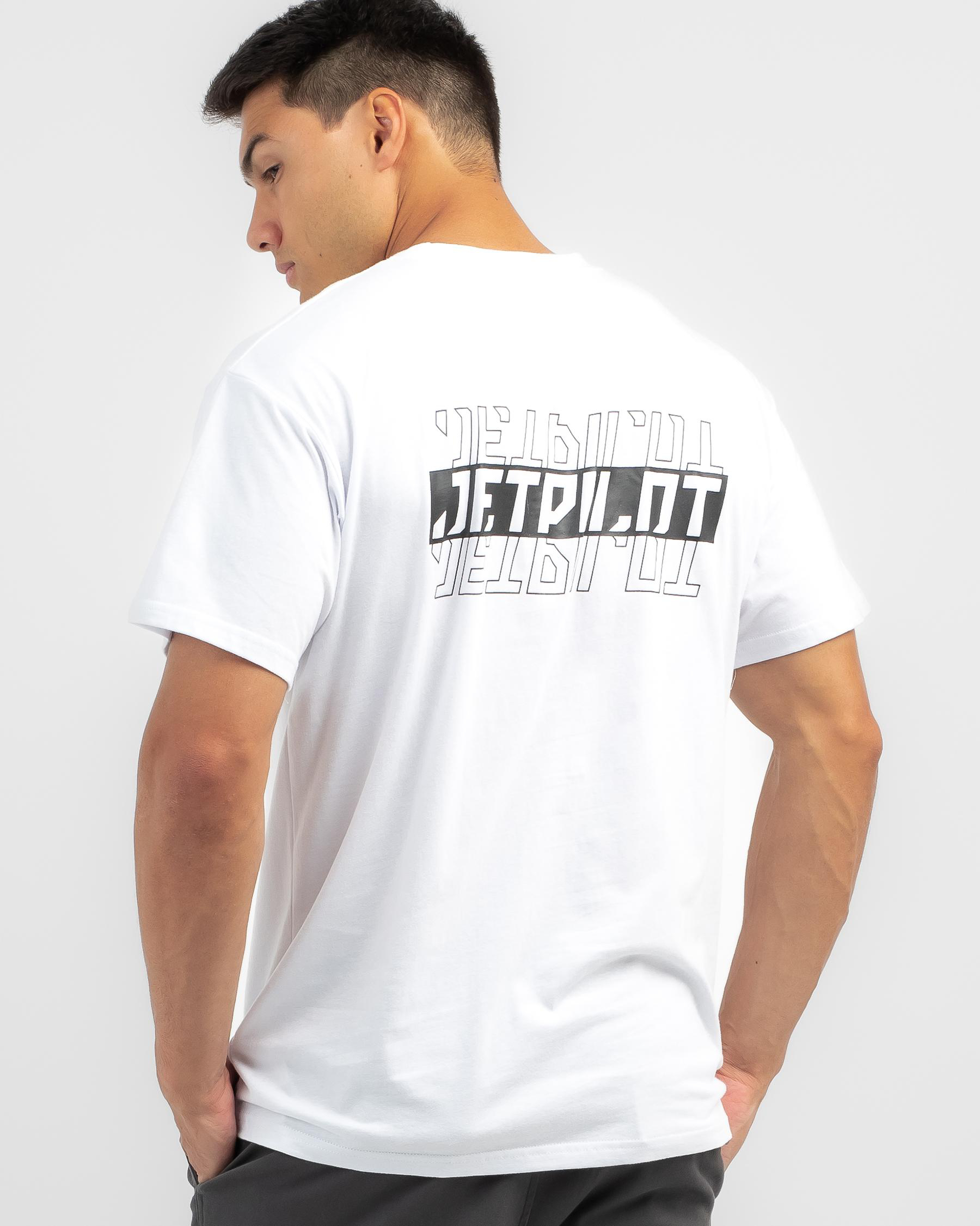 Shop Jetpilot Reflections T-Shirt In White - Fast Shipping & Easy Returns - City Beach Australia