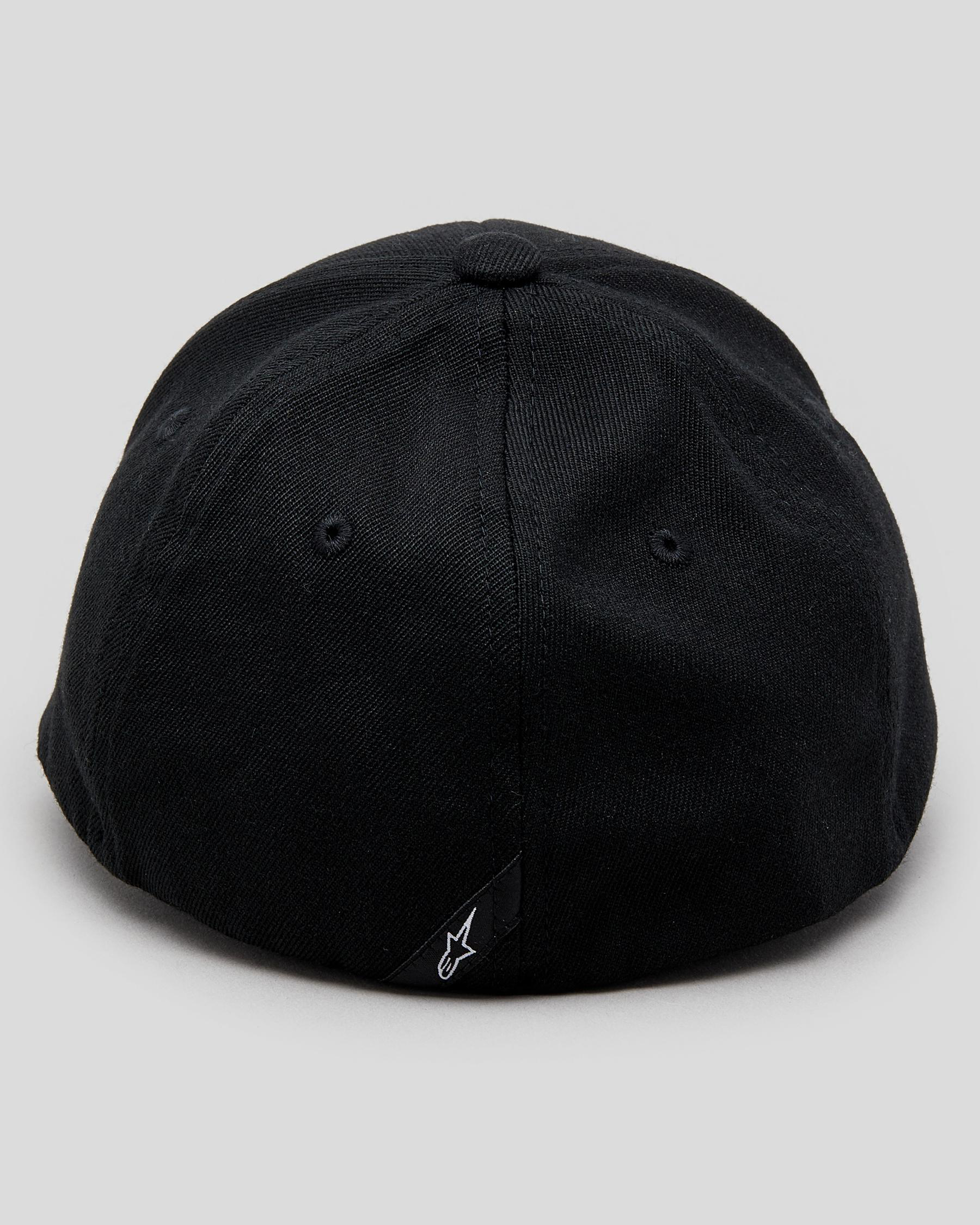 Shop Alpinestars Boys' Ageless Curve Cap In Black/ White - Fast ...