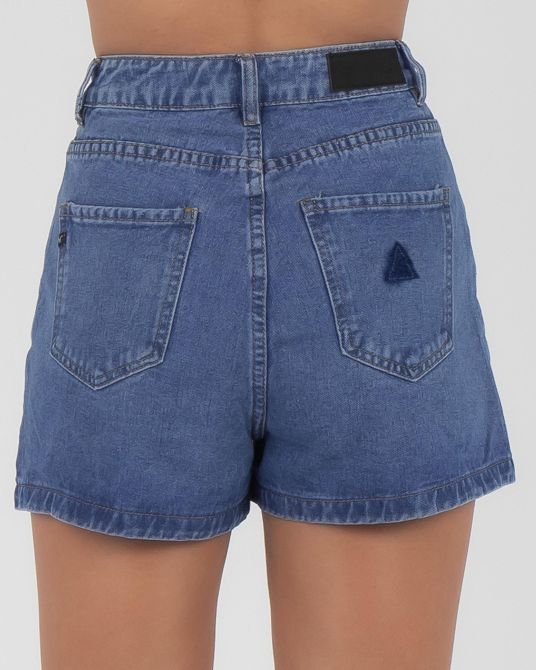 Shop Ava And Ever Balloon Shorts In Dark Mid - Fast Shipping & Easy ...