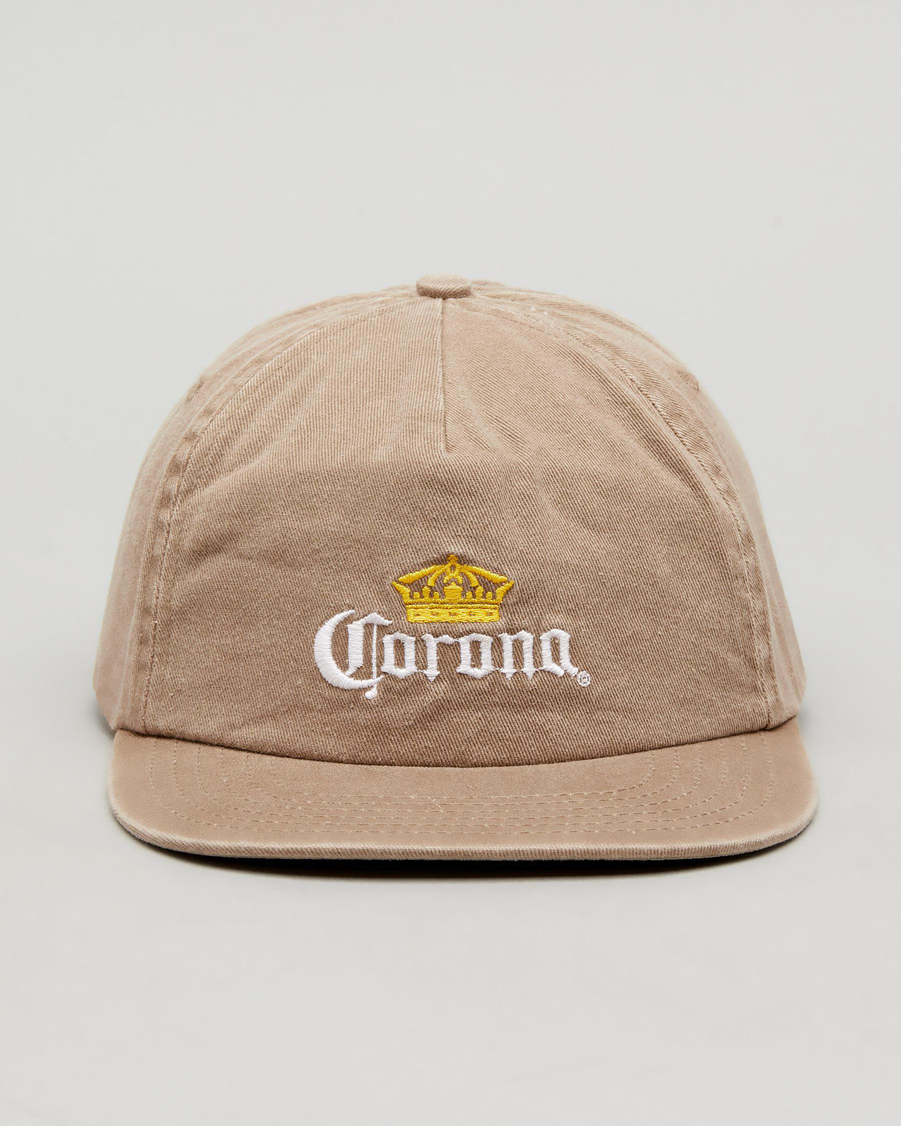 Shop Corona Woven 5 Panel Cap In Sand - Fast Shipping & Easy Returns ...