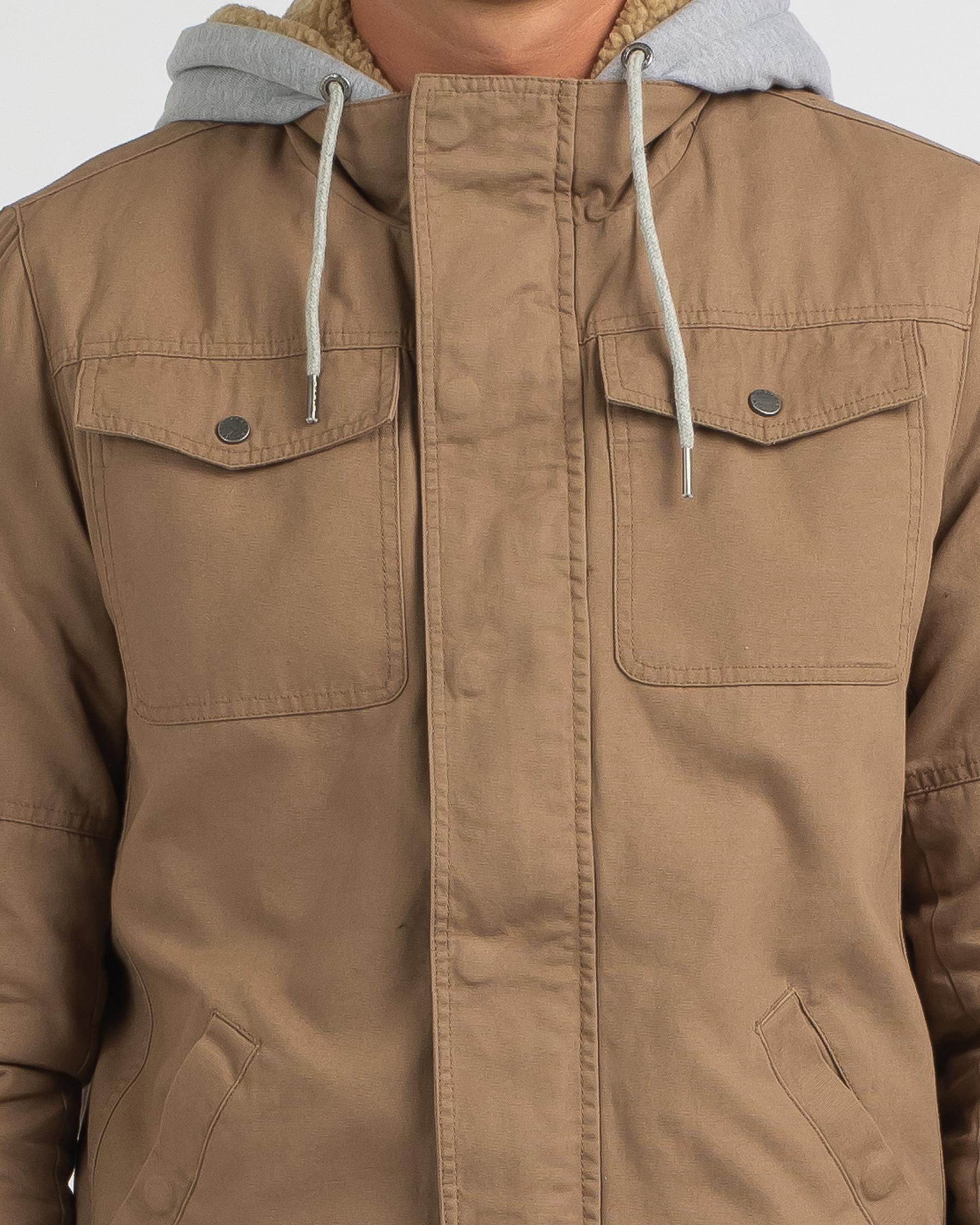 Shop Jacks Deep Jacket In Tan - Fast Shipping & Easy Returns - City ...