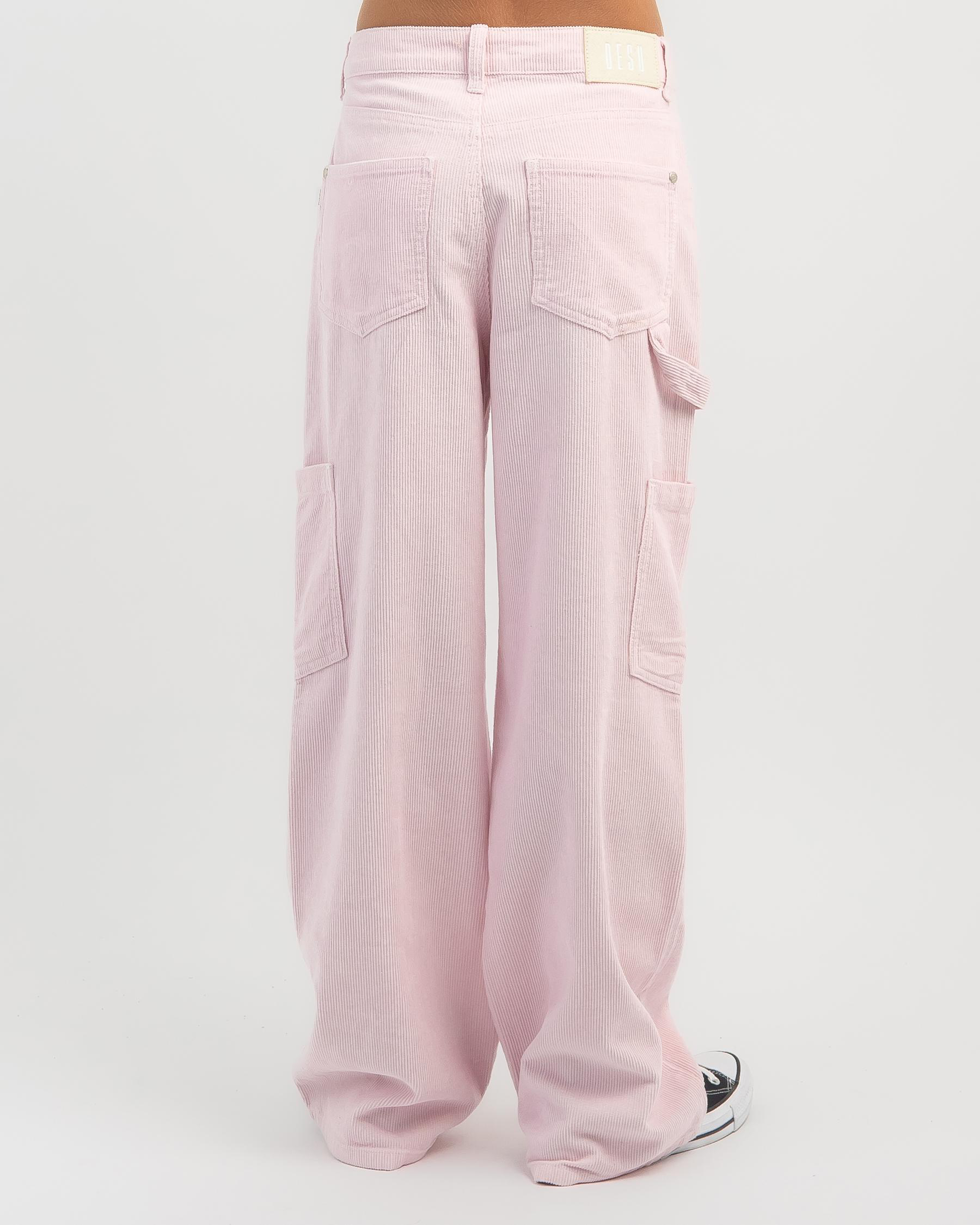 Shop DESU Girls' Jezzy Pants In Baby Pink - Fast Shipping & Easy ...