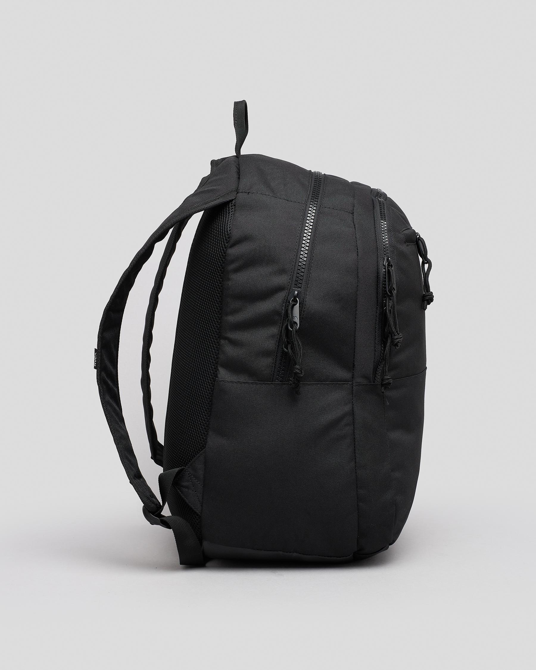 RVCA Down The Line Backpack In Black - FREE* Shipping & Easy Returns ...