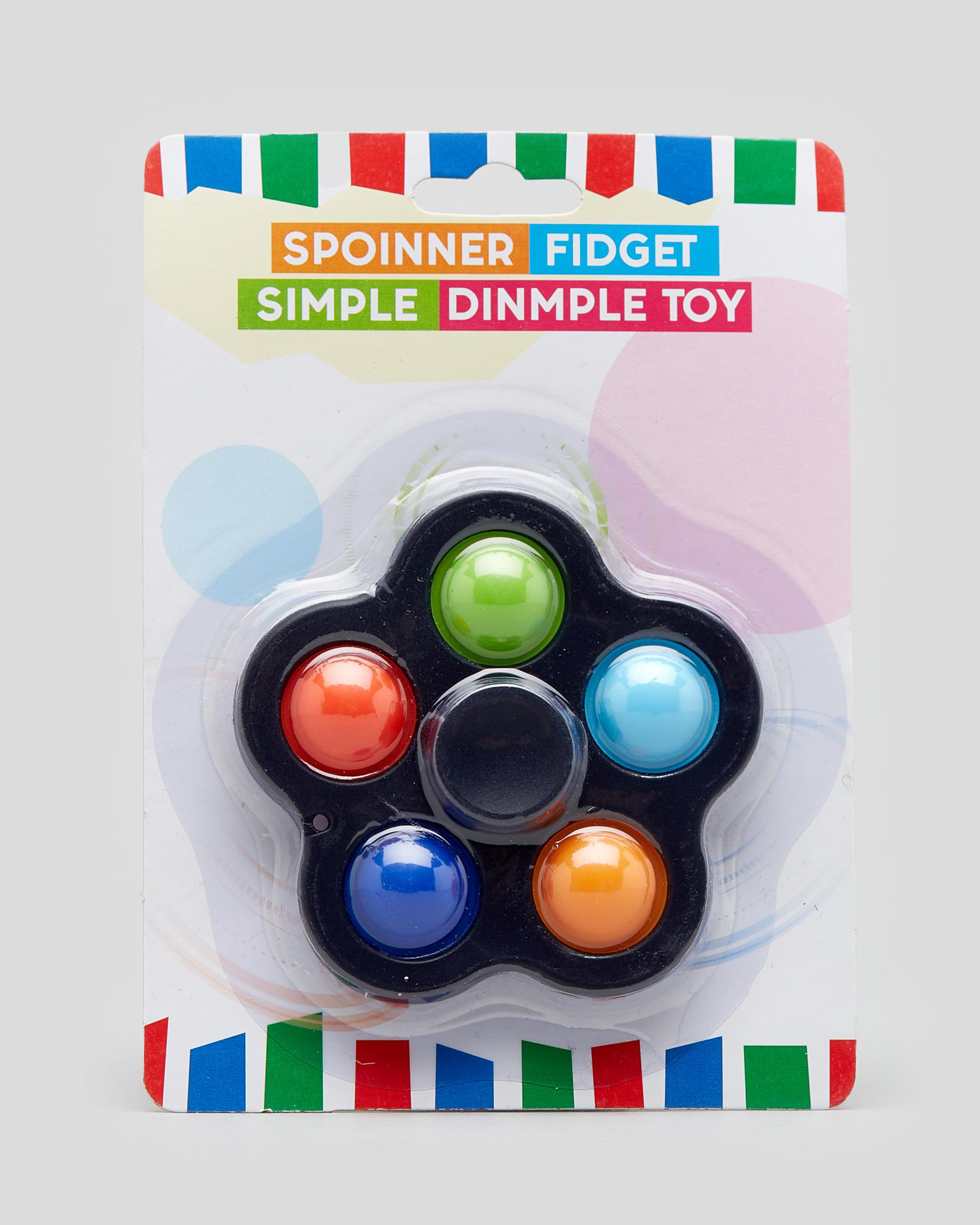Shop Get It Now Spinner Pop It Toy In Assorted - Fast Shipping & Easy ...