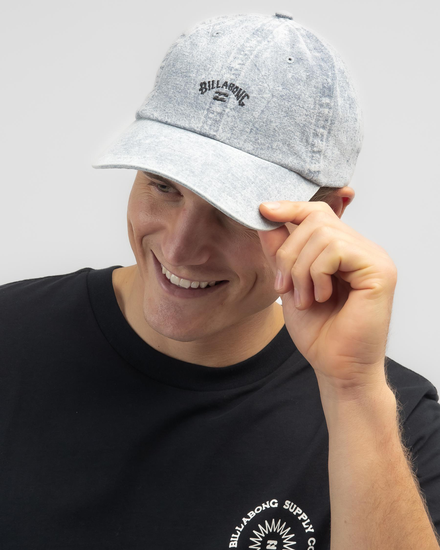 Shop Billabong Peyote Washed Dad Cap In Washed Blue - Fast Shipping ...