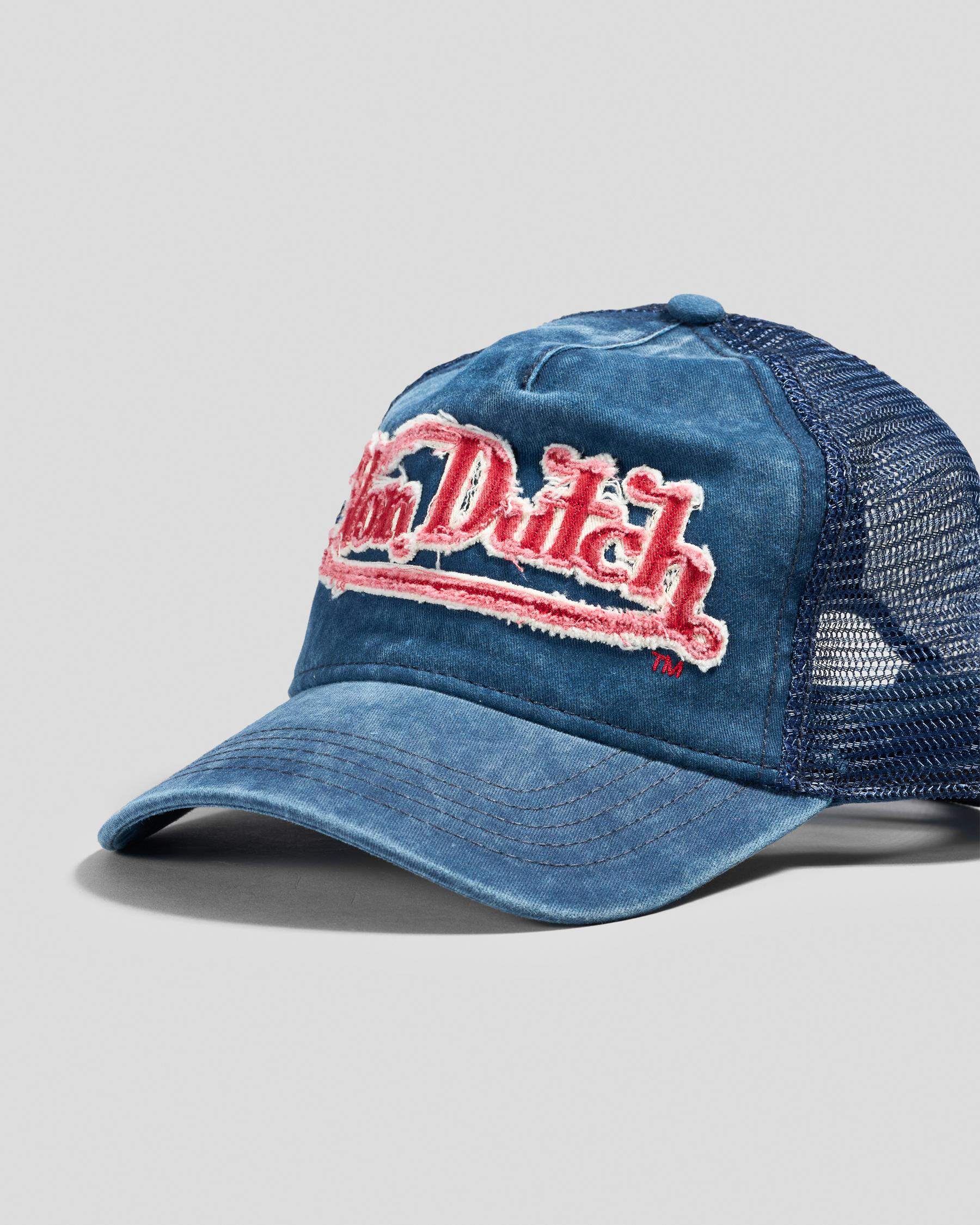 Shop Von Dutch Trucker Cap In Navy - Fast Shipping & Easy Returns ...