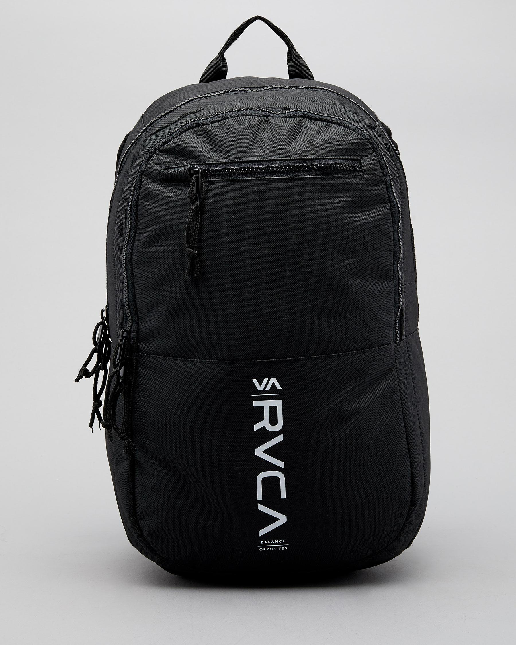 Shop RVCA Down The Line Backpack In Black - Fast Shipping & Easy ...