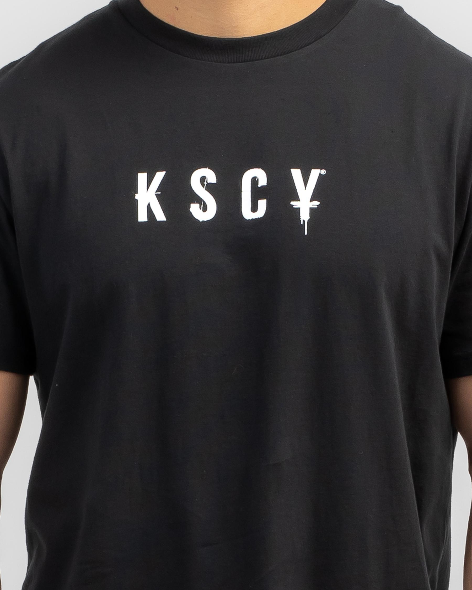 Shop Kiss Chacey Echoes Relaxed Fit T-Shirt In Jet Black - Fast ...