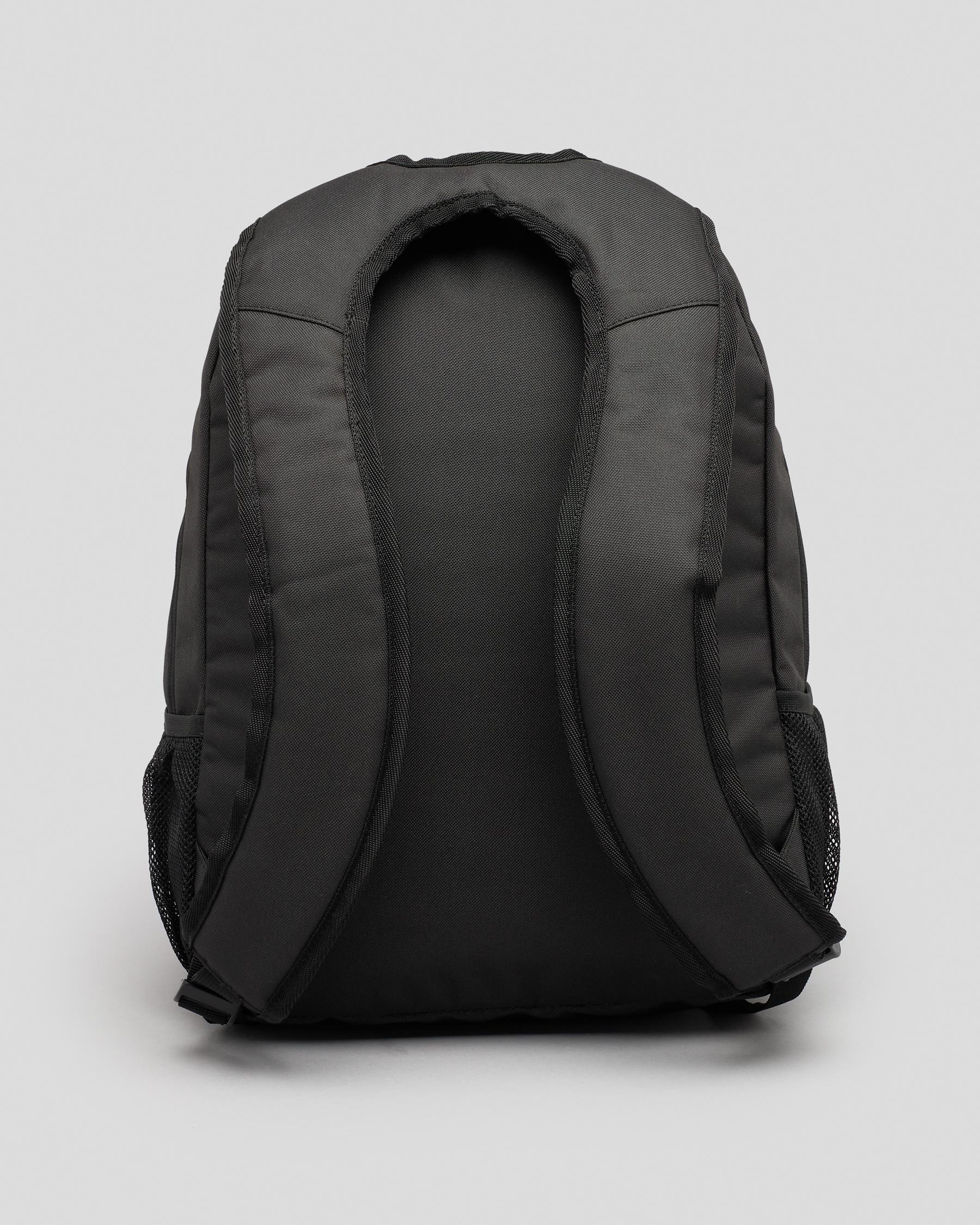 Shop Roxy Shadow Swell Logo Backpack In Anthracite - Fast Shipping ...