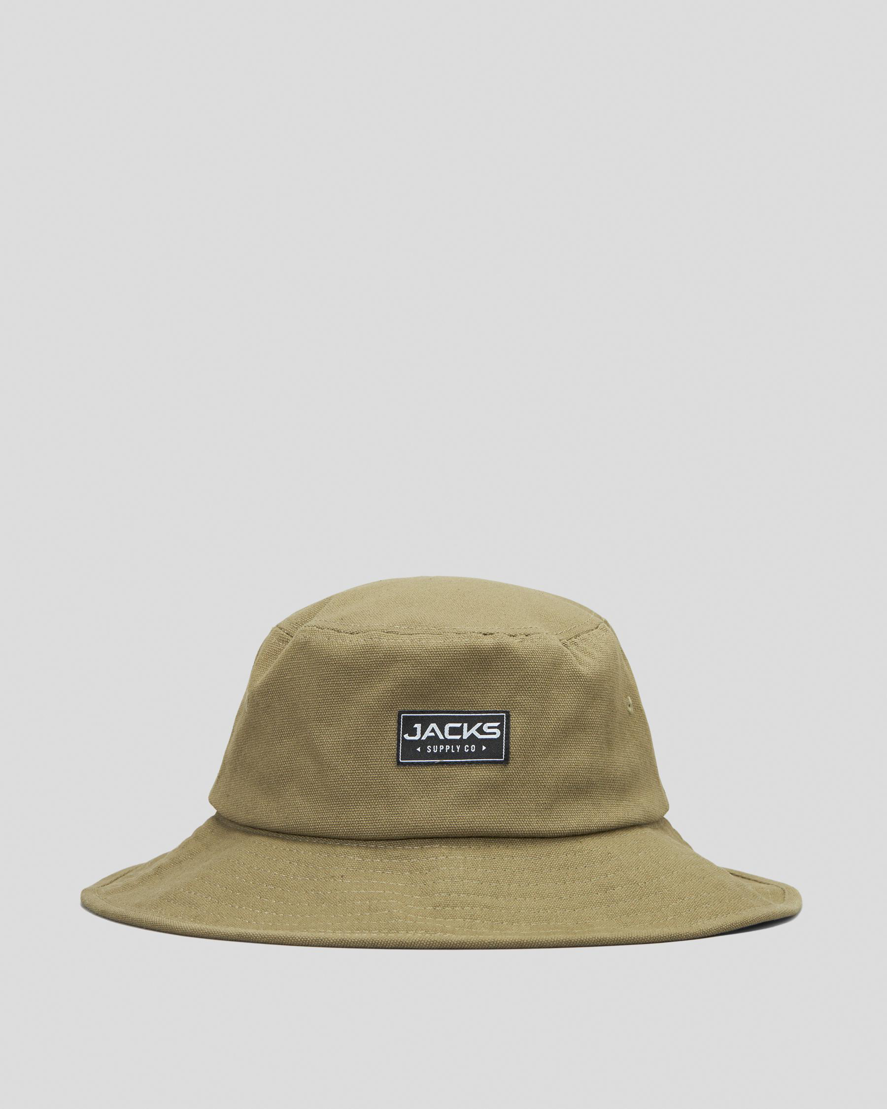Jacks Shadow Wide Brim Hat In Olive - Fast Shipping & Easy Returns ...