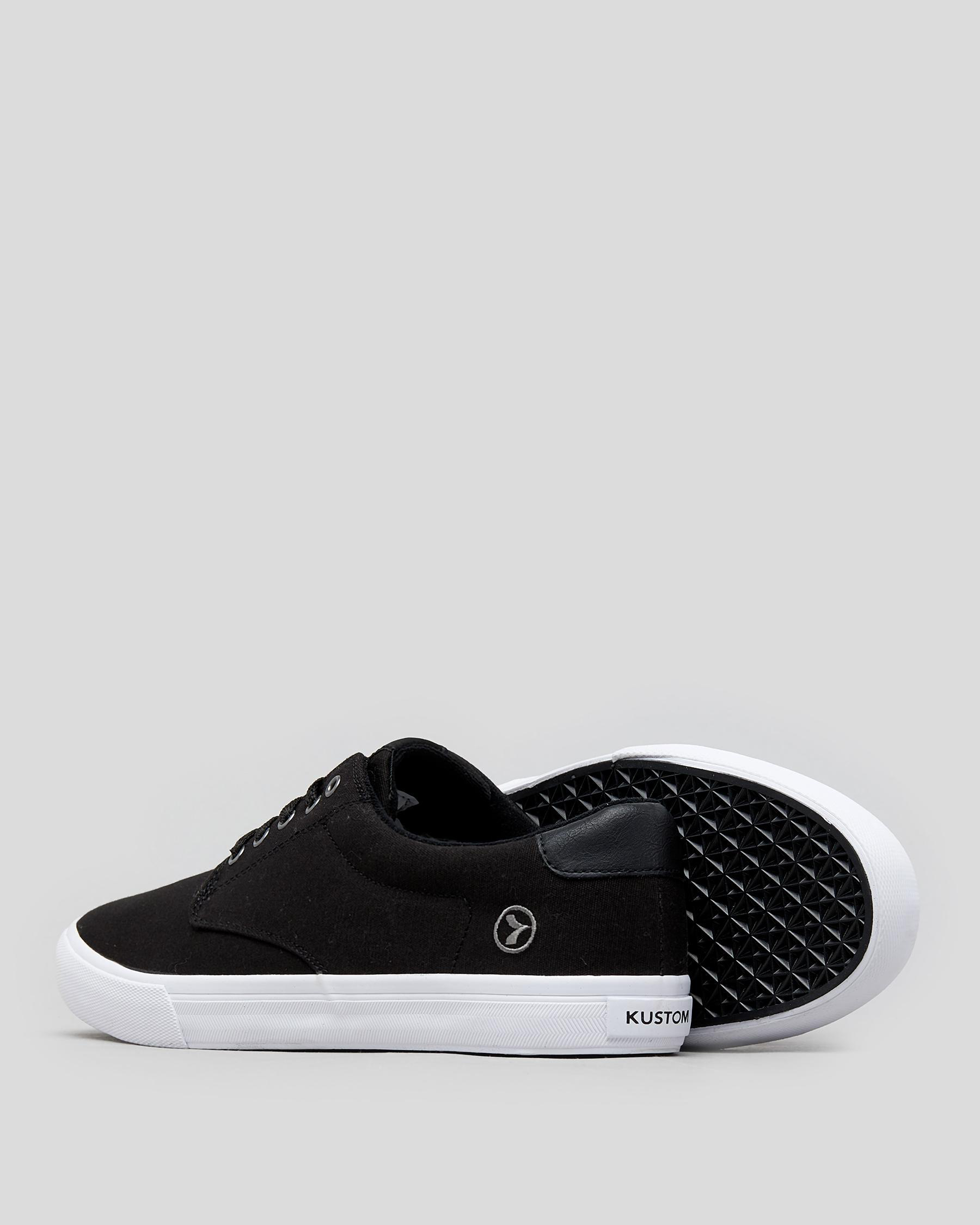 Shop Kustom Profile Shoes In Black - Fast Shipping & Easy Returns ...