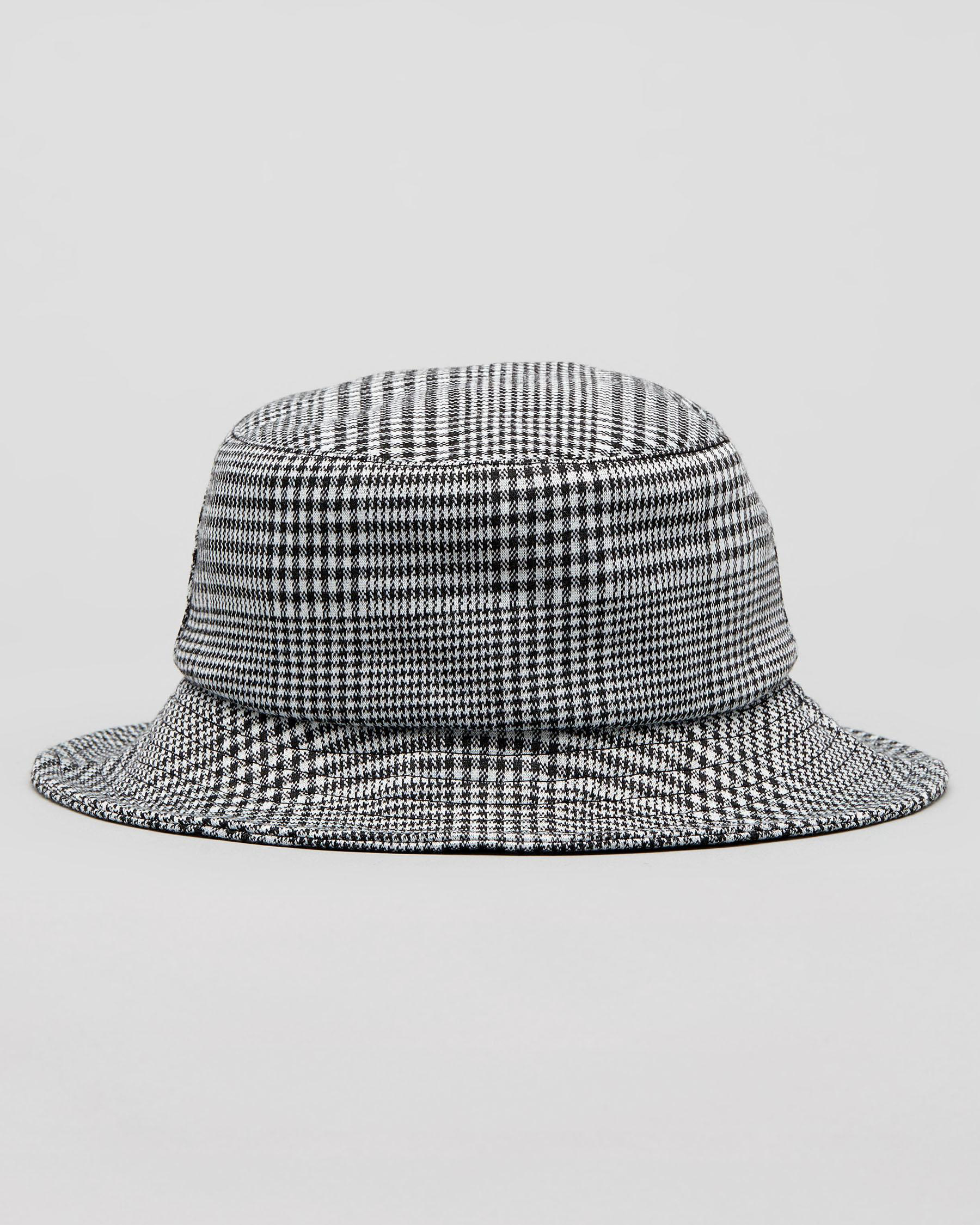Ava And Ever Reggie Bucket Hat In Black/white Check - Fast Shipping ...