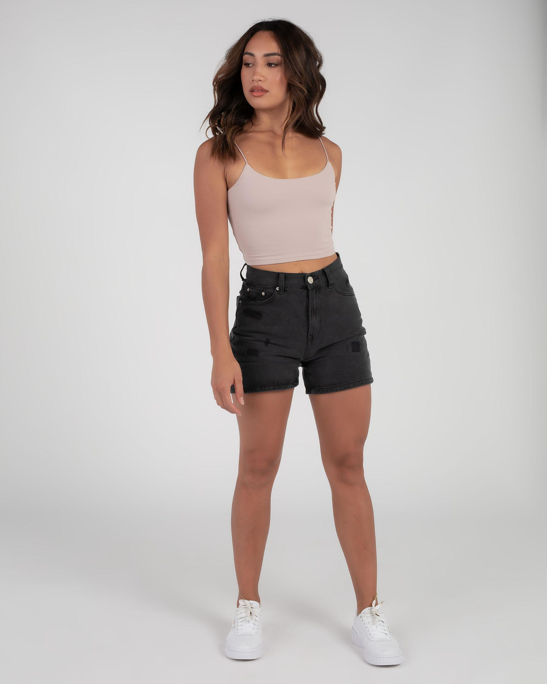Shop Mooloola Delta Crop Top In Petal - Fast Shipping & Easy Returns ...