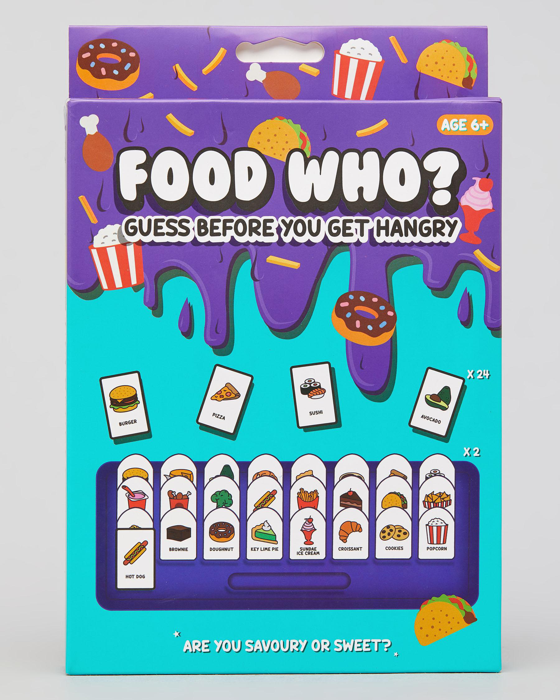 Shop Get It Now Food Who Guessing Game In Multi - Fast Shipping & Easy ...