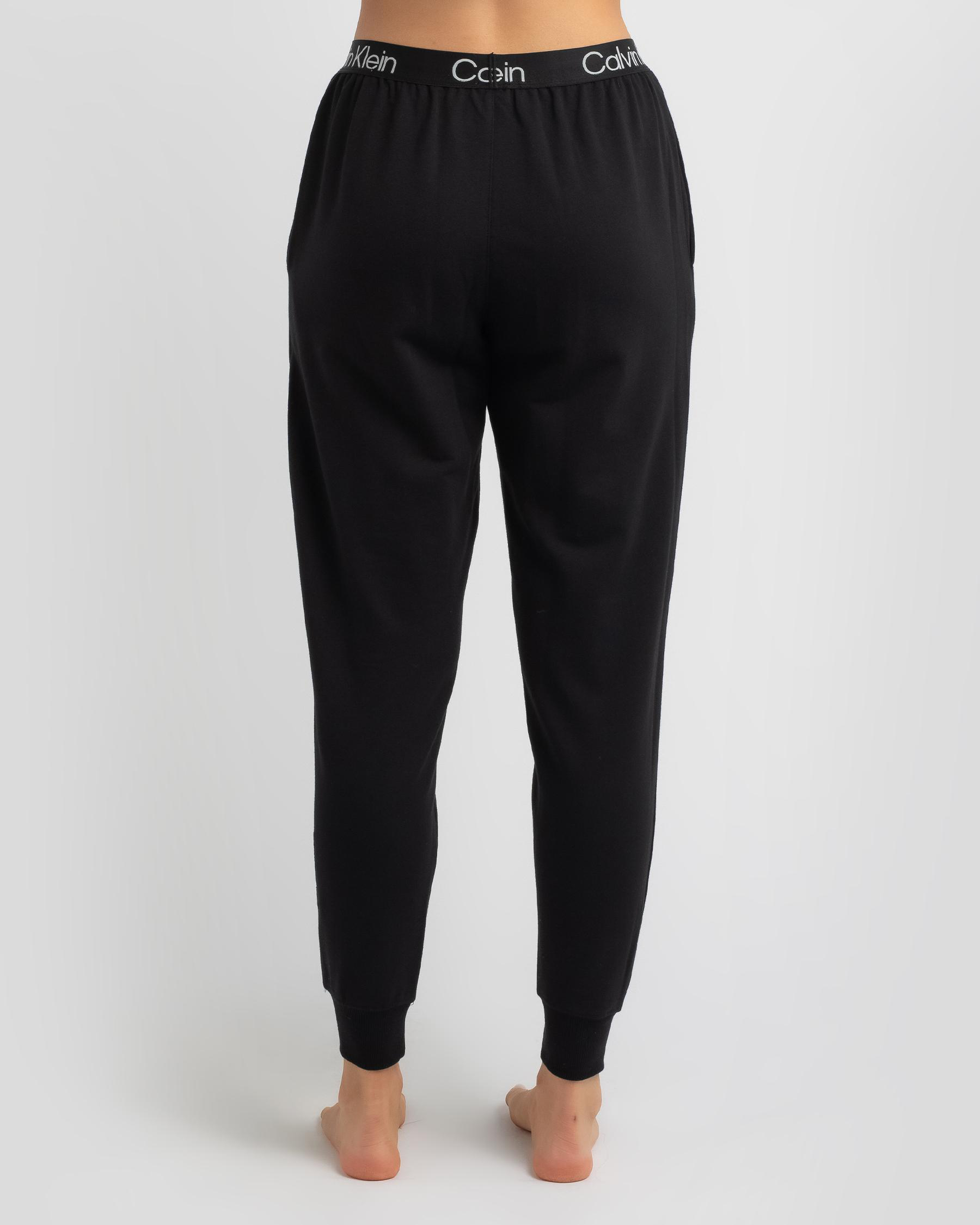 Shop Calvin Klein Structure Track Pants In Black - Fast Shipping & Easy ...