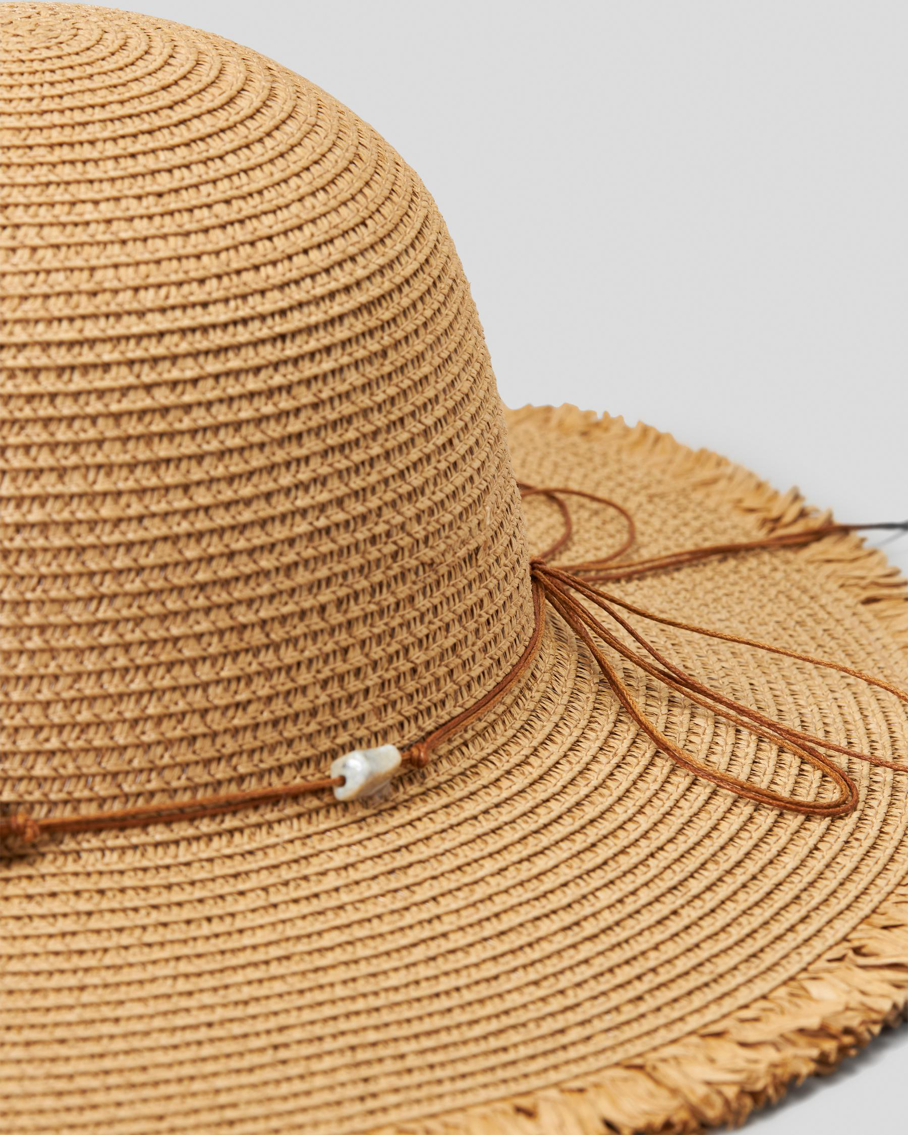 Shop Mooloola Daytime Floppy Hat In Coconut - Fast Shipping & Easy ...