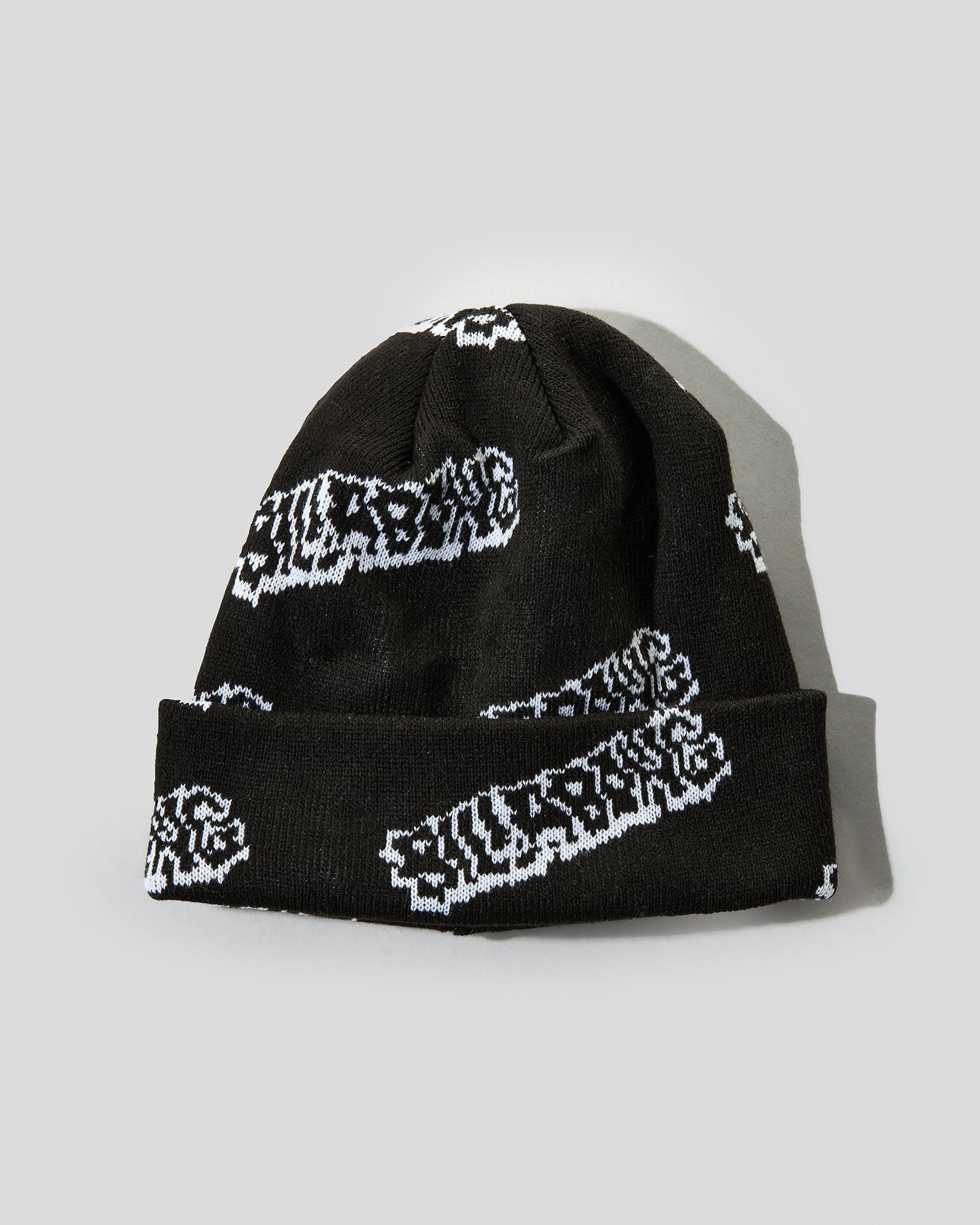 Shop Billabong Filthy Cuff Beanie In Black - Fast Shipping & Easy ...