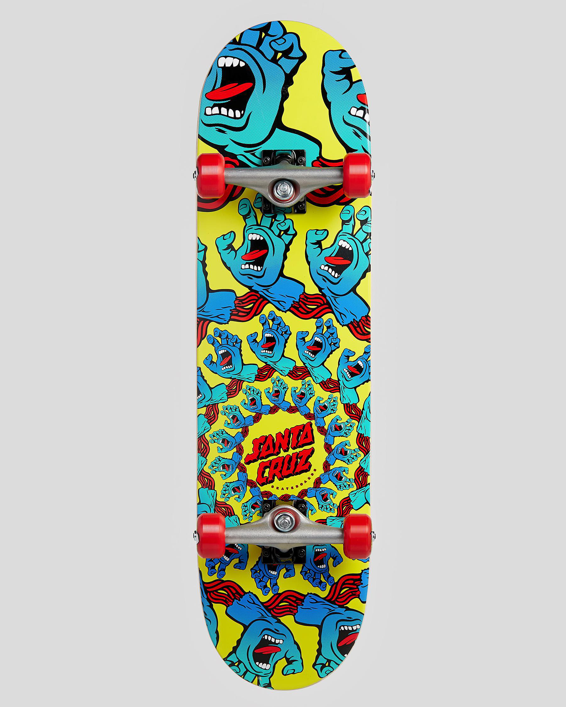 Shop Santa Cruz Mandala Hand Large 8.25 Complete Skateboard In Assorted ...