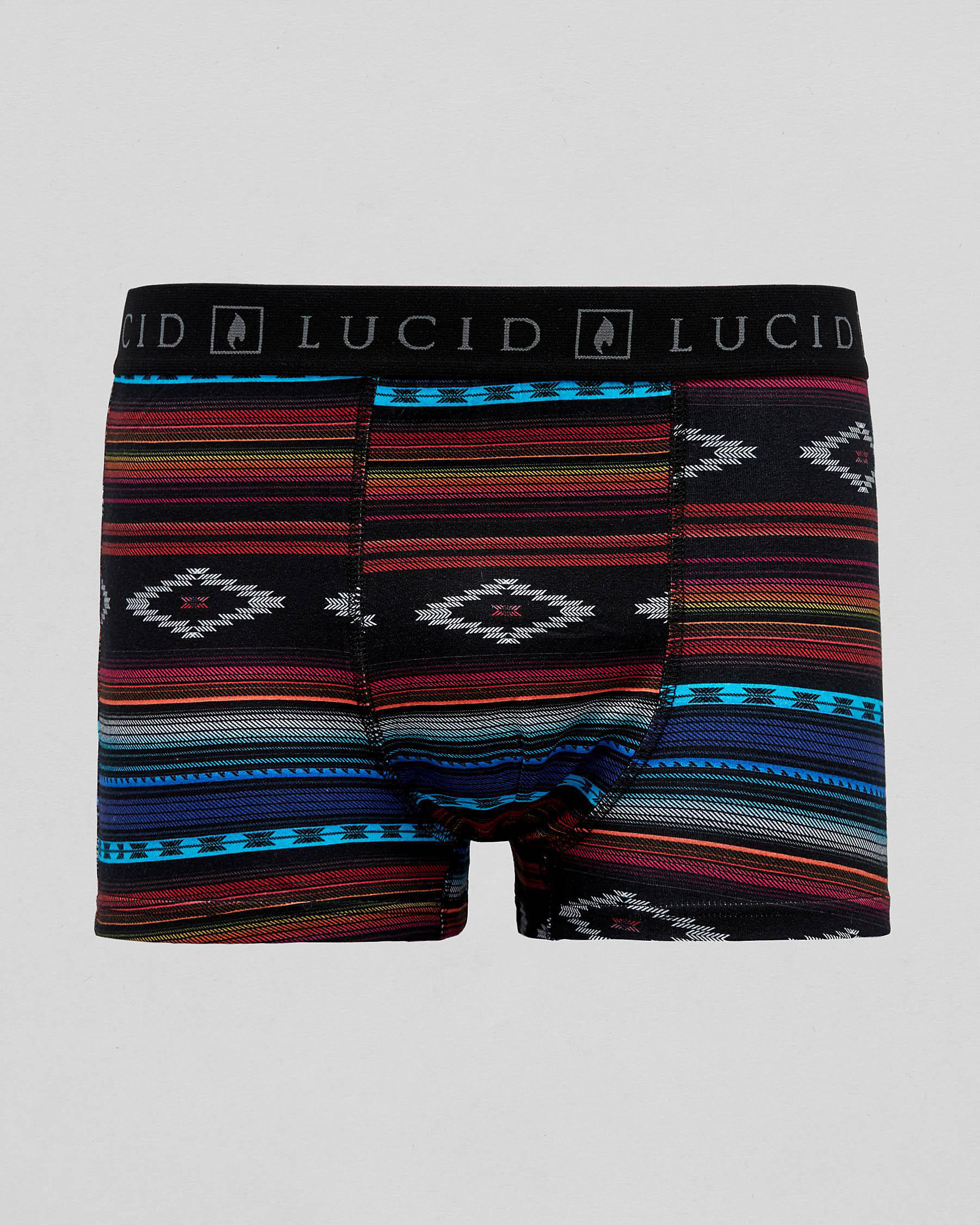 Shop Lucid Fiesta Fitted Boxer In Multi - Fast Shipping & Easy Returns ...