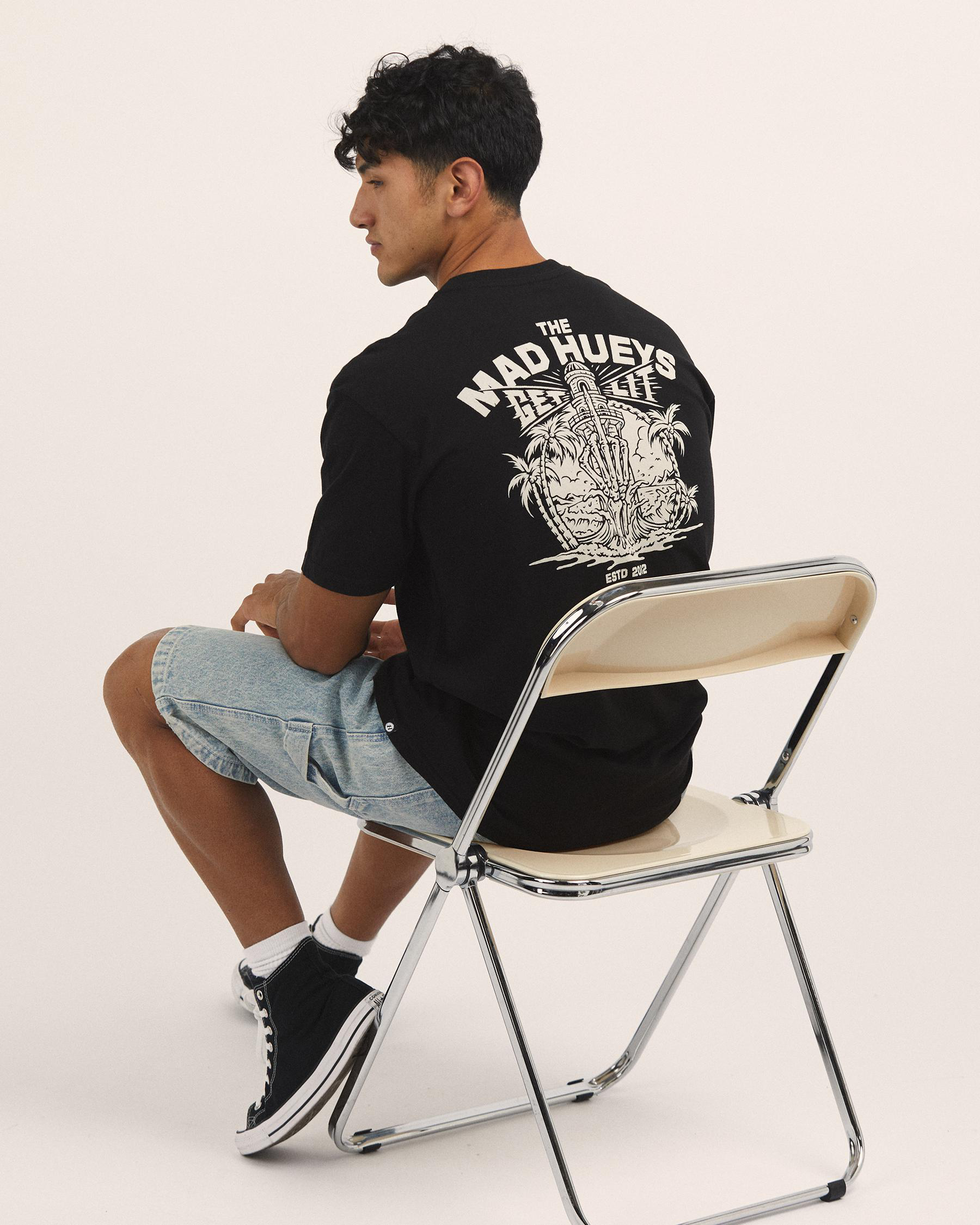 Shop The Mad Hueys Get Lit T-Shirt In Black - Fast Shipping & Easy ...